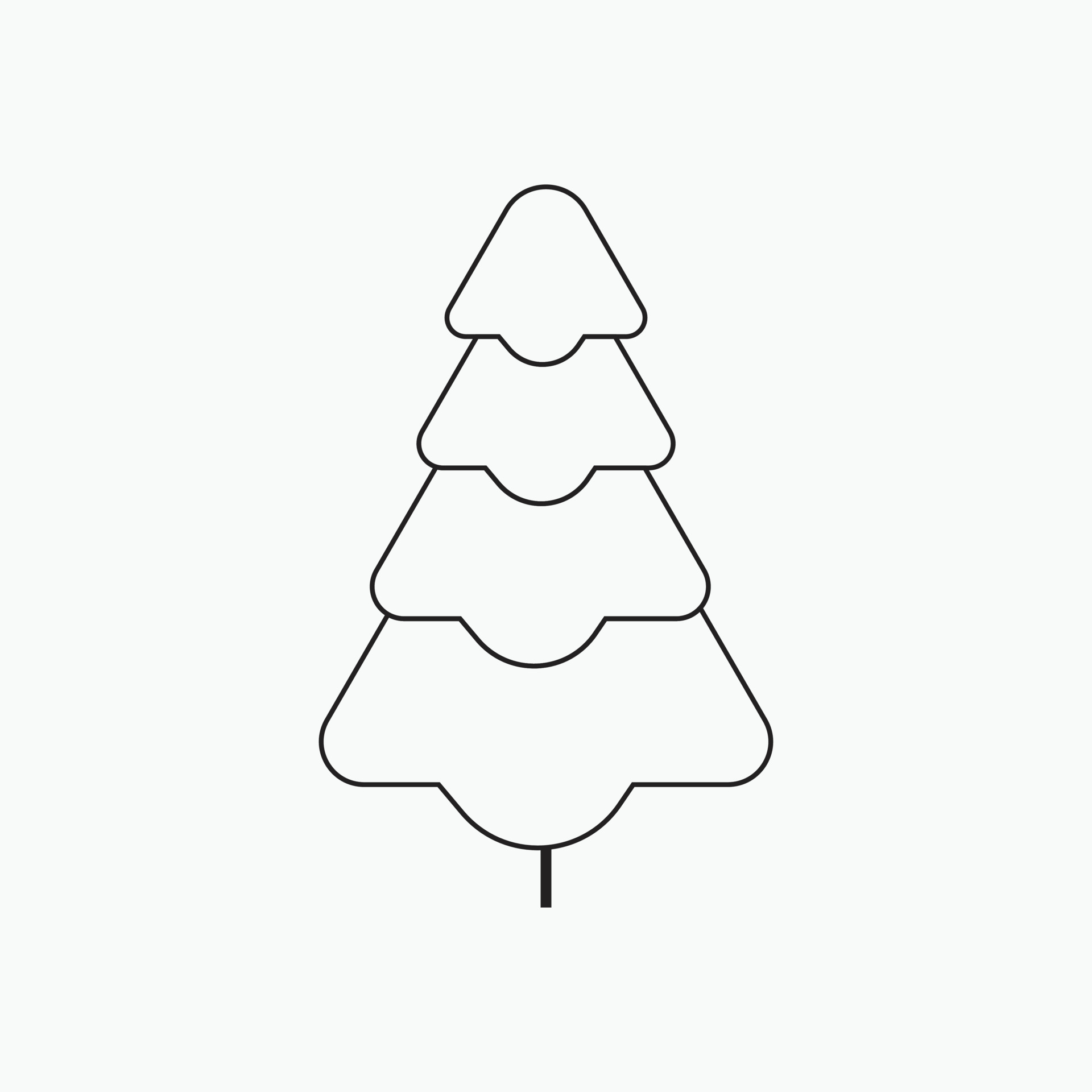 Free vector Christmas tree 16413113 Vector Art at Vecteezy