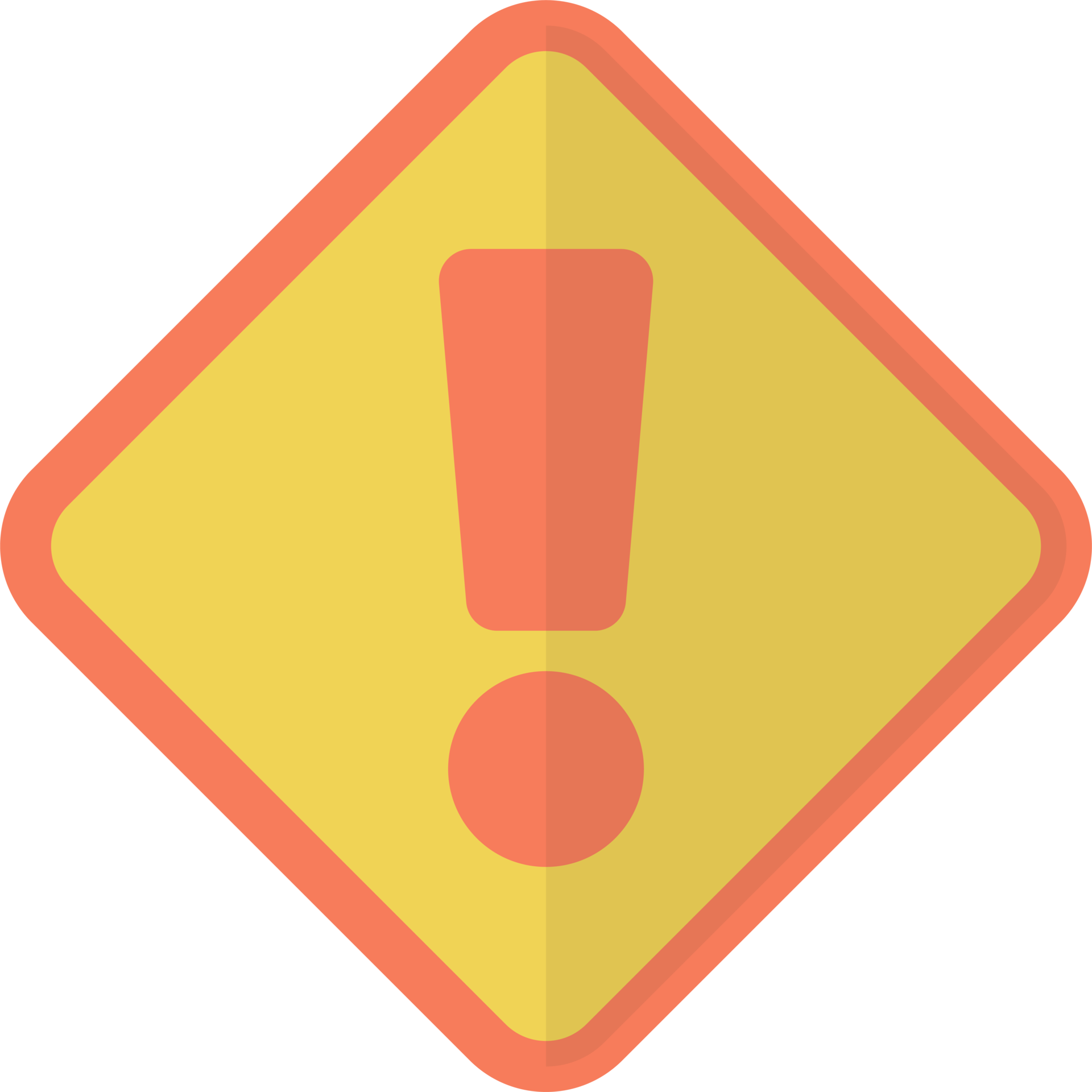 Exclamation Mark Sign Illustration In Minimal Style 16413724 Png