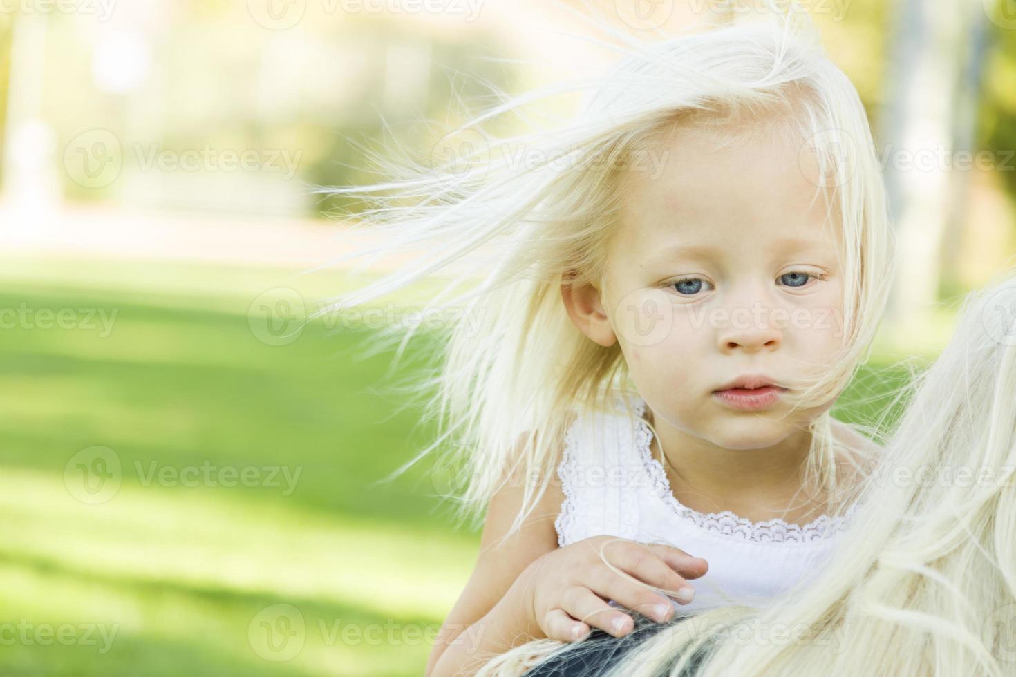 Melancholy Portrait of Cute Little Girl Outside 16419221 Stock Photo at ... Melancholy Portrait of Cute Little Girl Outside 16419221 Stock Photo at ...