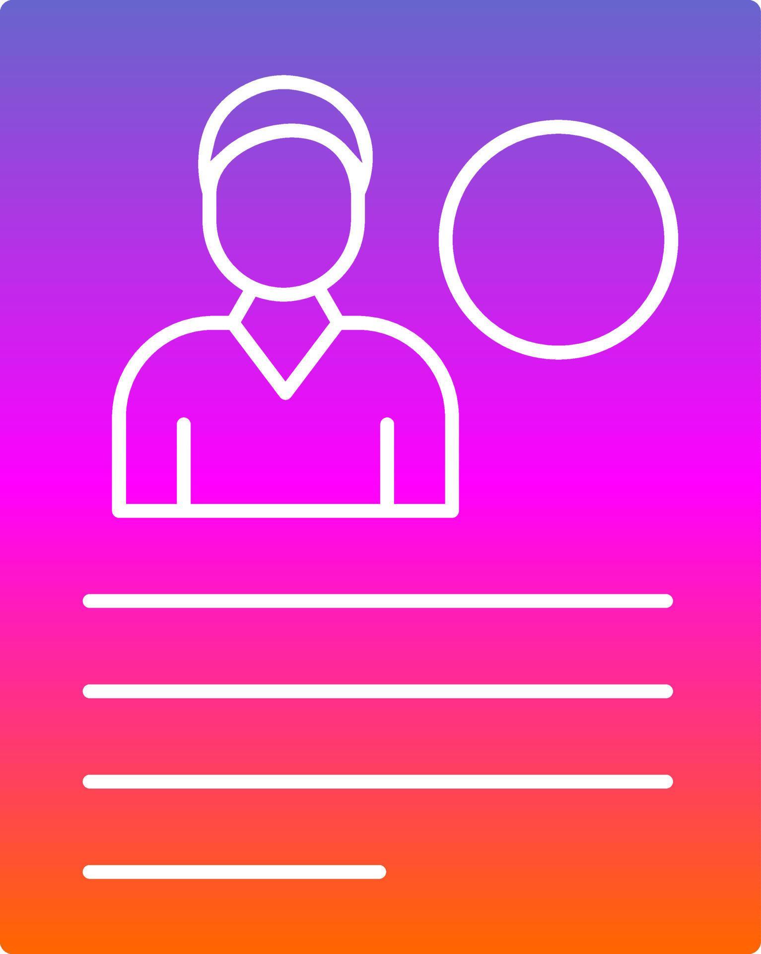 Employee Account Vector Icon Design 16423224 Vector Art at Vecteezy