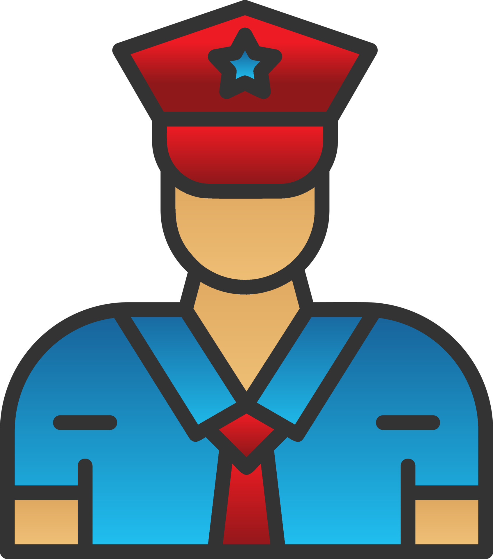 Security Guard Vector Icon Design 16429949 Vector Art at Vecteezy Security Guard Vector Icon Design 16429949 Vector Art at Vecteezy