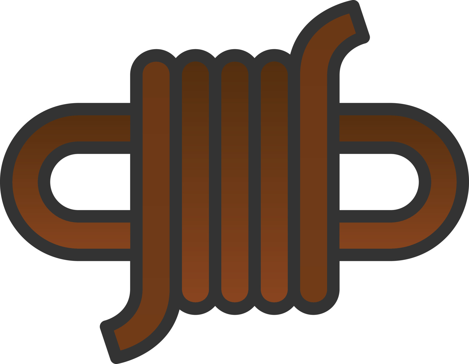 Rope Vector Icon Design 16430305 Vector Art at Vecteezy