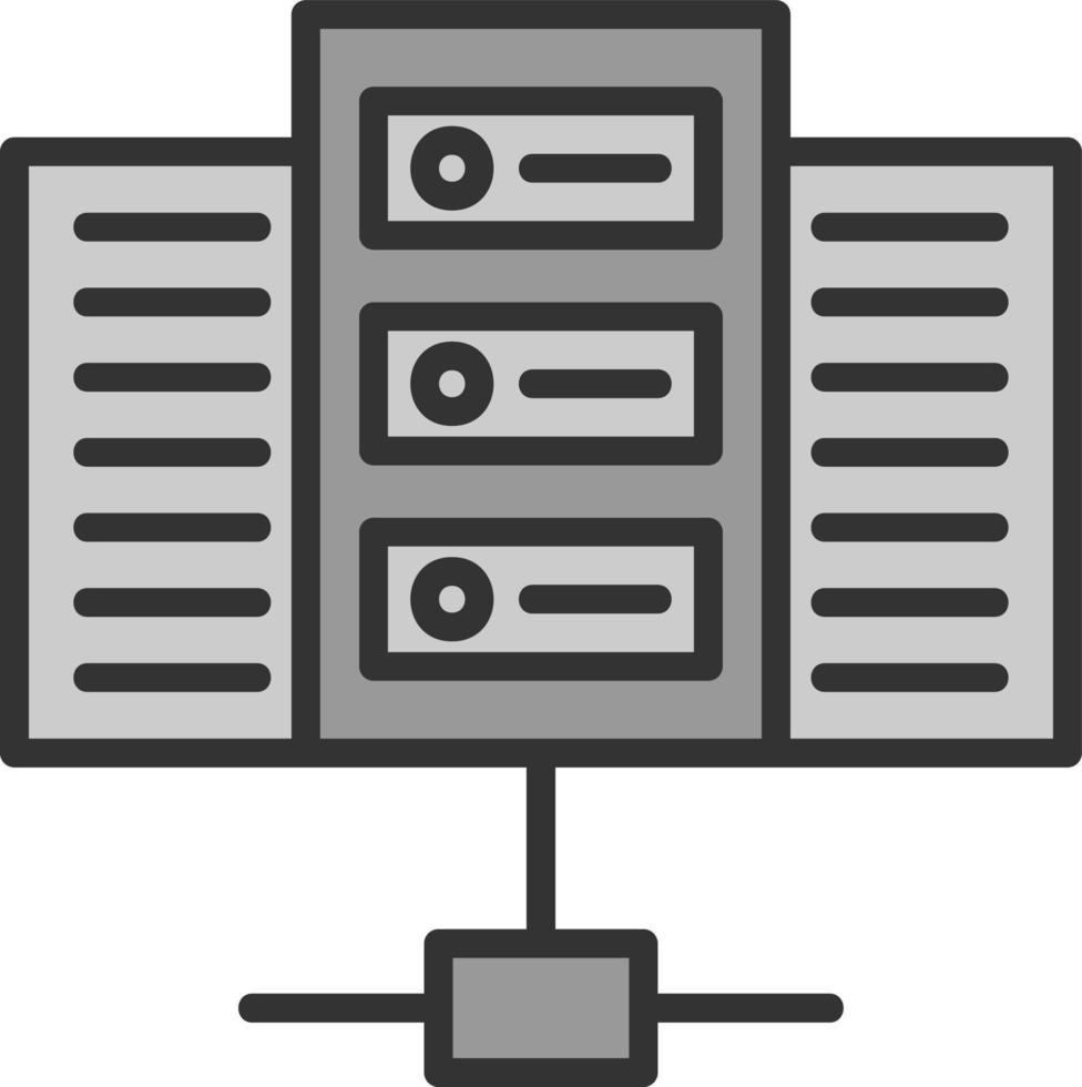 Server Vector Icon Design 16441035 Vector Art at Vecteezy