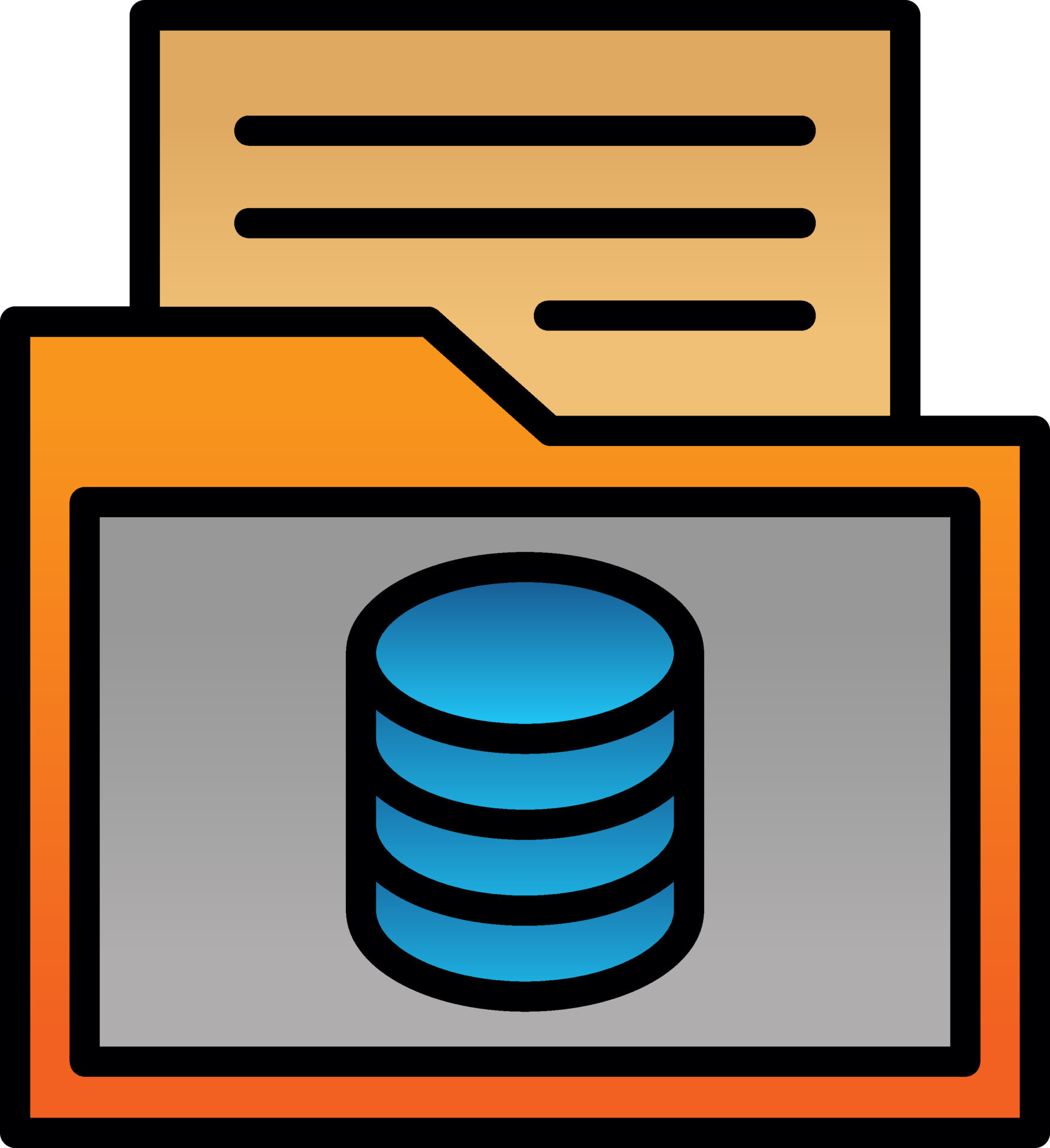 Data Processor Vector Icon Design 16443503 Vector Art At Vecteezy