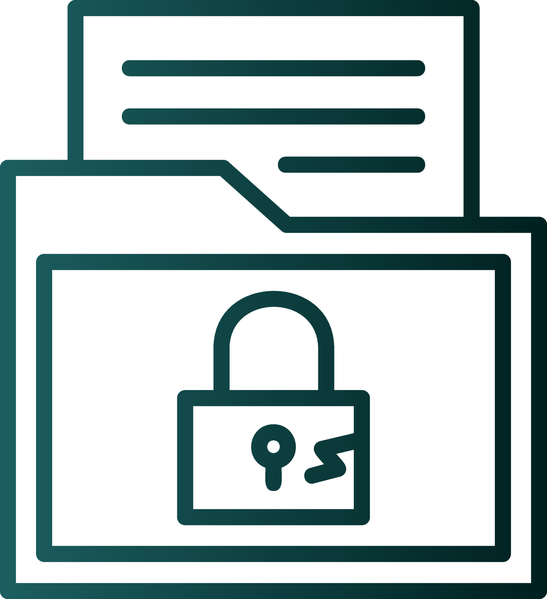 Personal Data Breach Vector Icon Design 16443838 Vector Art At Vecteezy