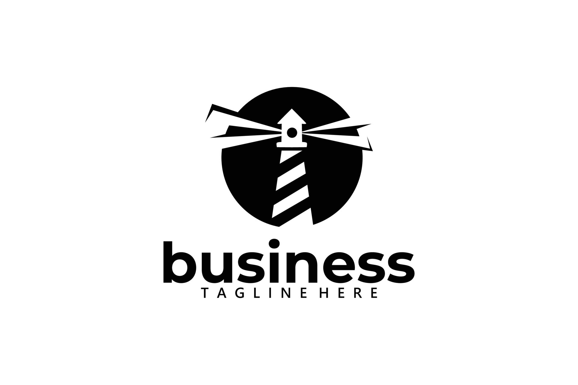 Light House Business Logo Icon Vector Isolated 16449805 Vector Art At Vecteezy