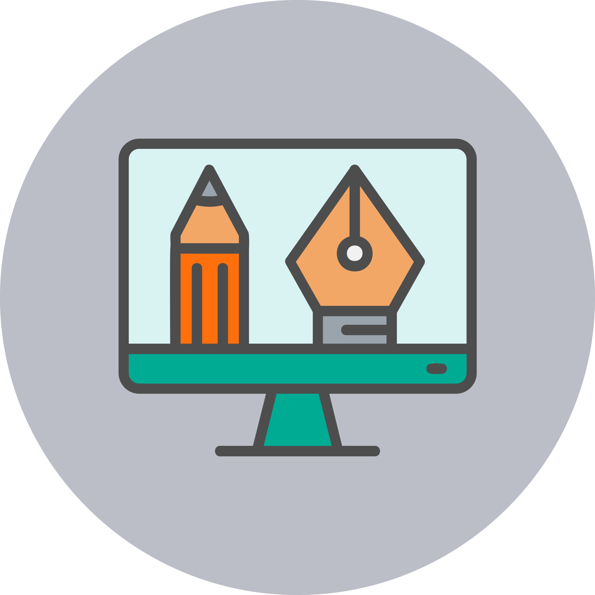 Computer Graphic Vector Icon 16451598 Vector Art at Vecteezy