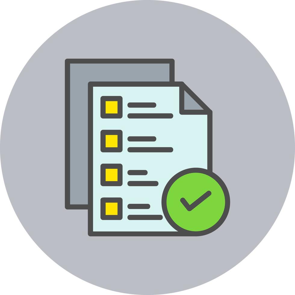 File Check Vector Icon 16451875 Vector Art at Vecteezy