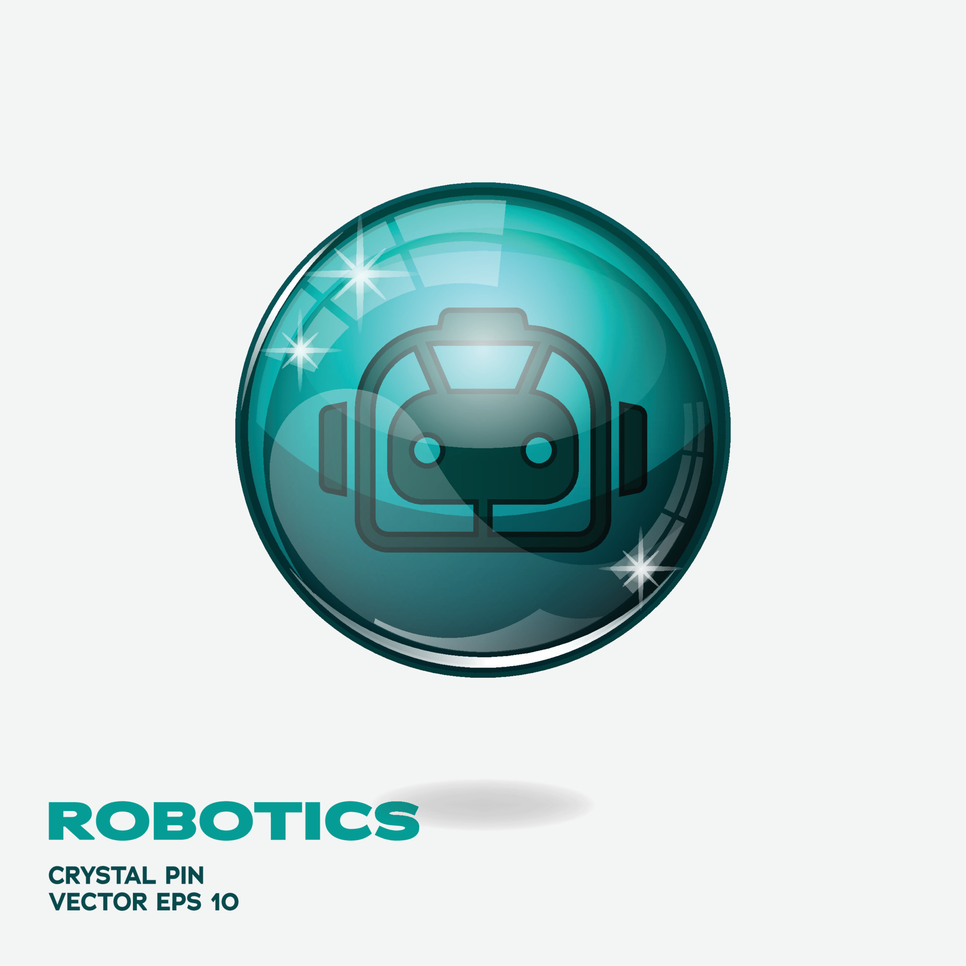 Robotics 3D Buttons 16452052 Vector Art at Vecteezy
