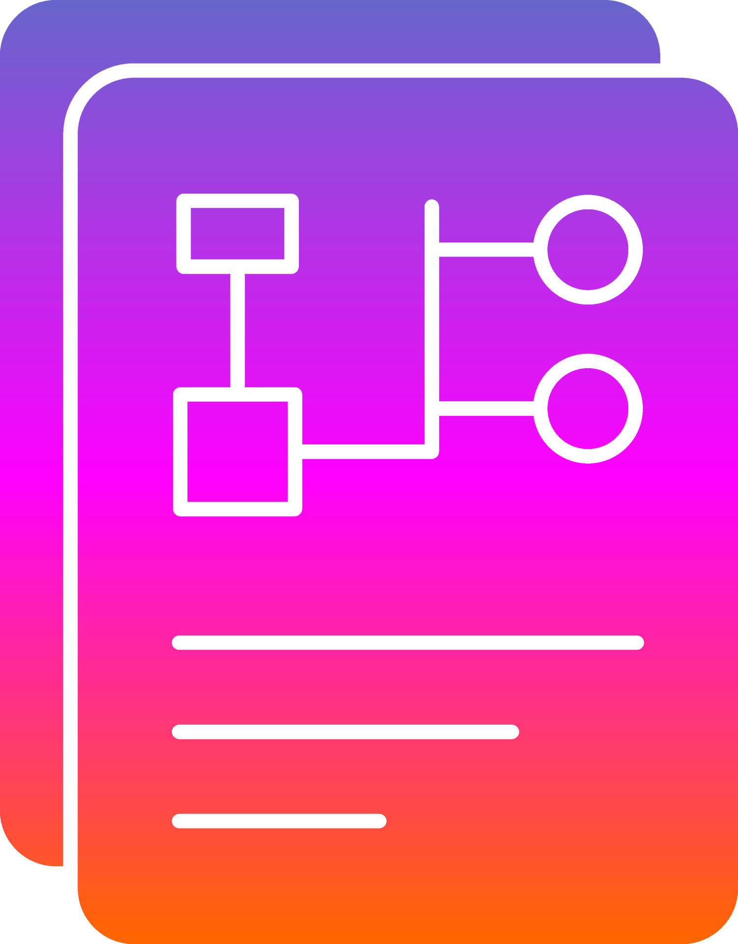 Workflow Vector Icon Design 16456396 Vector Art at Vecteezy