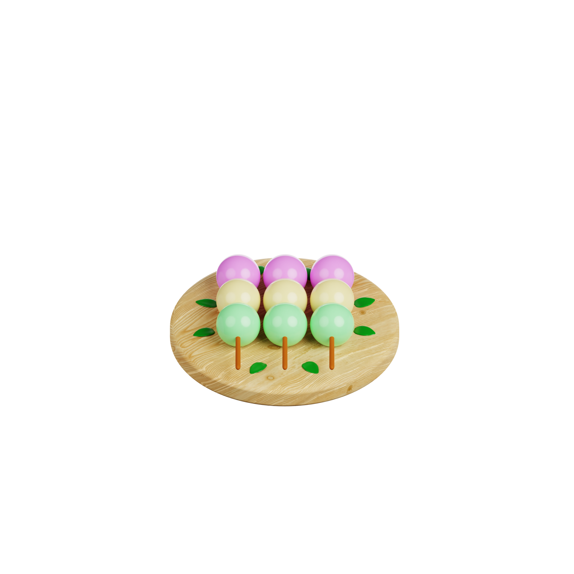 3d Dango Illustration 16460974 Png