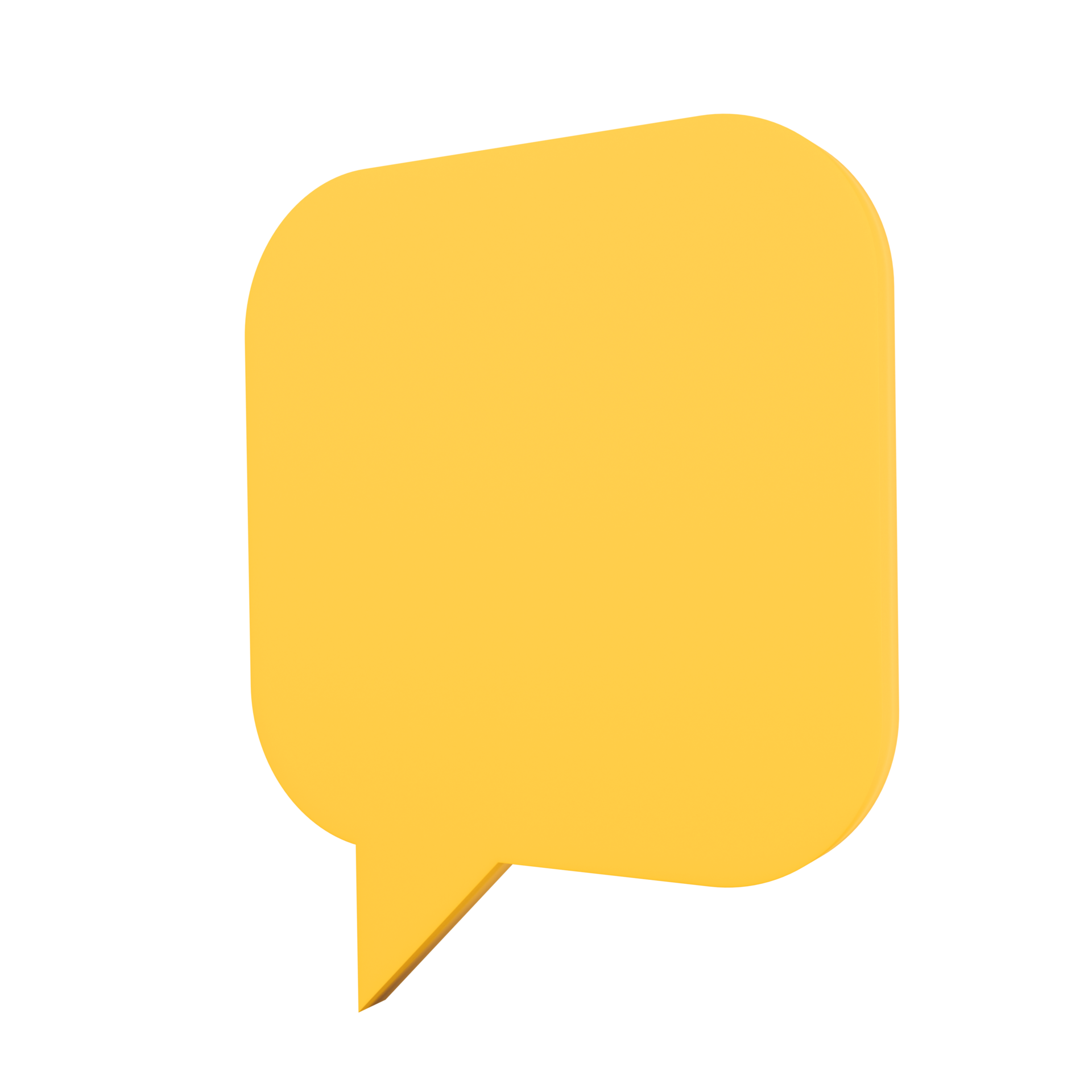 Free Speech Bubble. 3D rendering. 16461455 PNG with Transparent Background