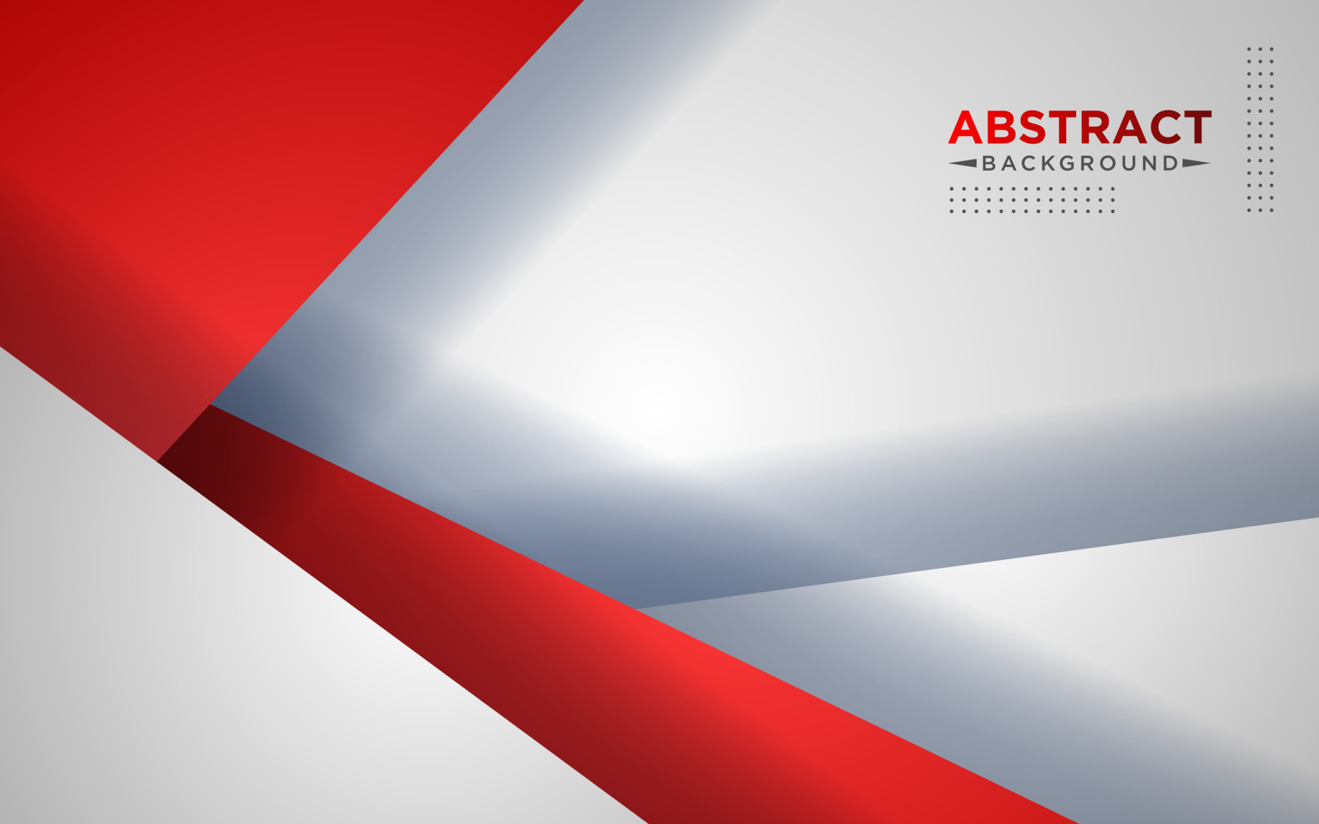 Abstract Red And White Triangle Overlapping Layers Geometric Background A Combination Eps10