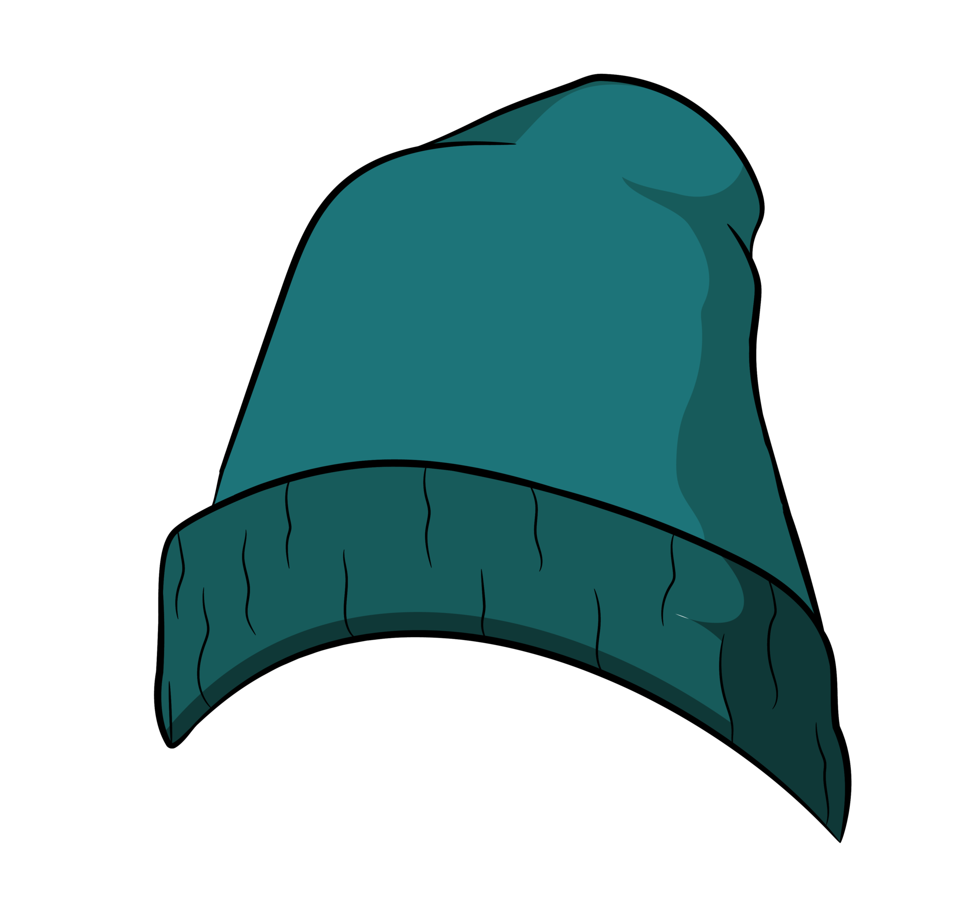 Green Beany Hat Toque caps 16461732 PNG