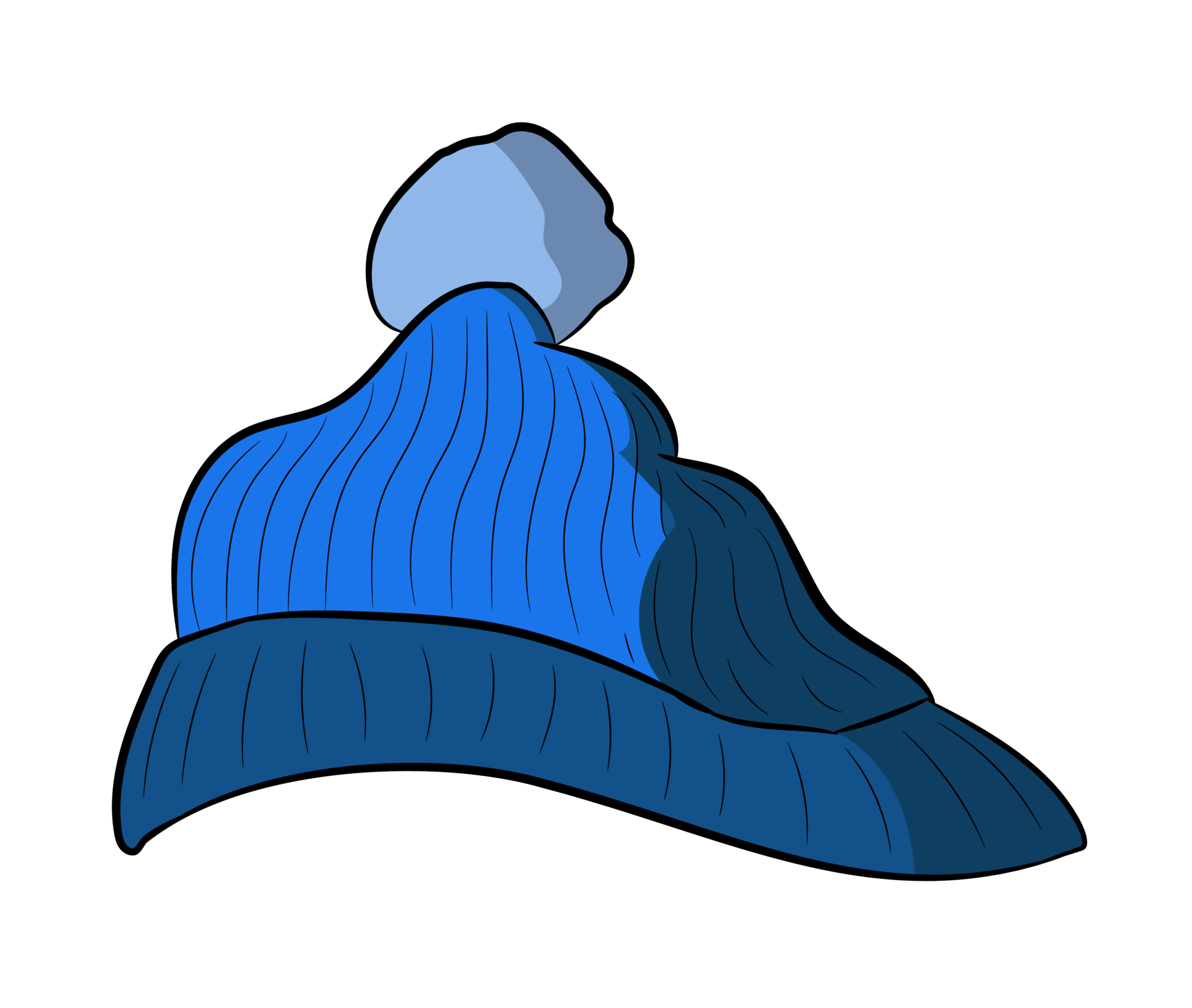 Blue Beany Hat Toque caps 16461735 PNG
