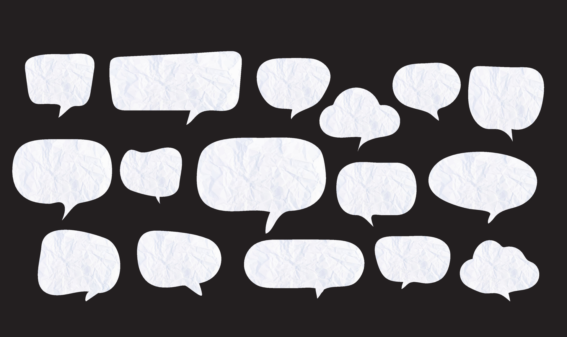 Speech Bubble Icon Set 16462715 Vector Art at Vecteezy Speech Bubble Icon Set 16462715 Vector Art at Vecteezy