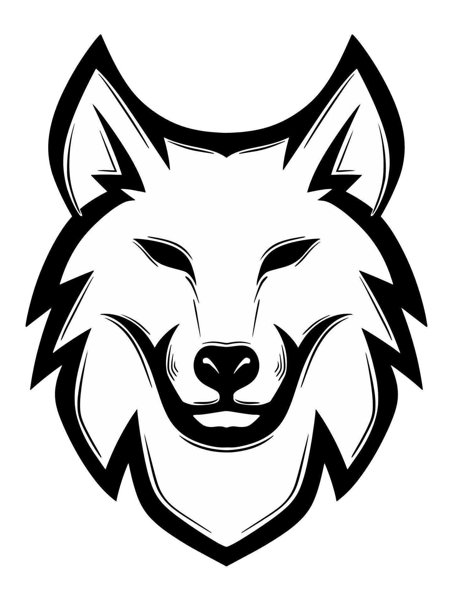 Brush Wolf Logo at Loren Bona blog