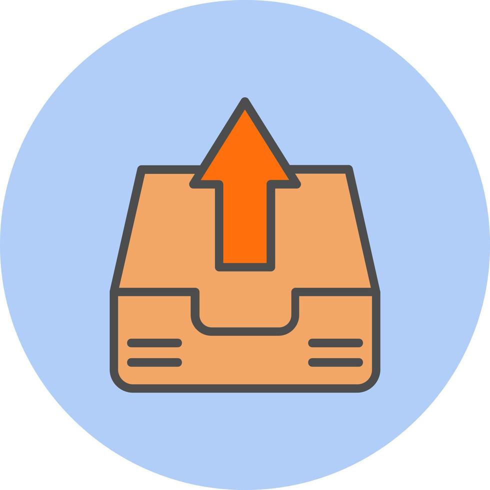 Outbox Vector Icon 16470132 Vector Art at Vecteezy Outbox Vector Icon 16470132 Vector Art at Vecteezy