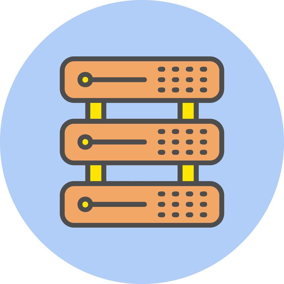 Server Vector Icon 16470408 Vector Art at Vecteezy