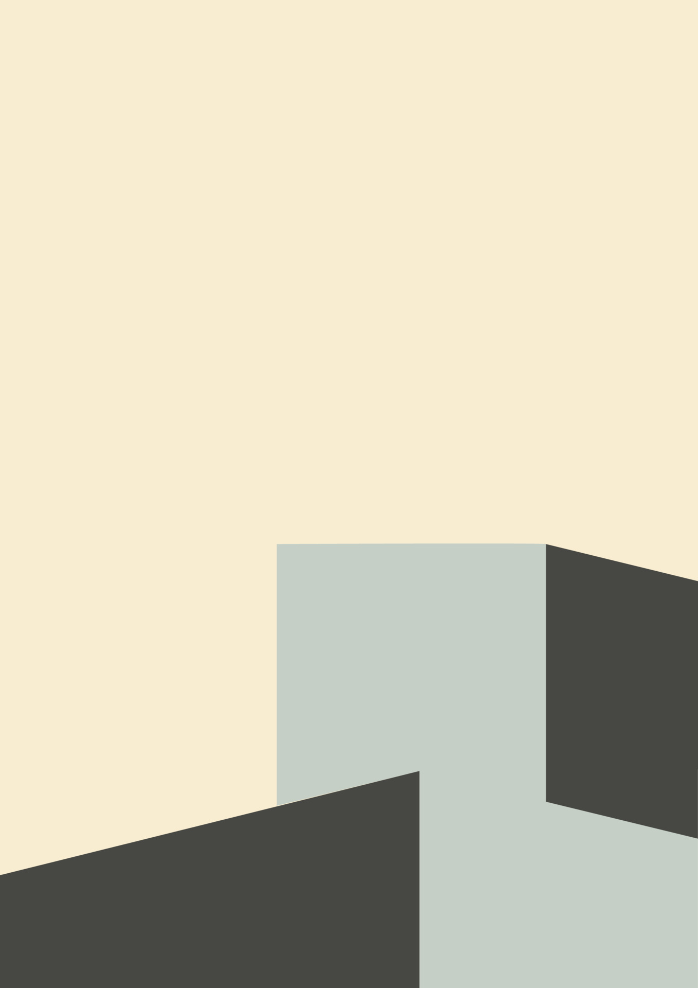 geometric architecture background with minimal design on tone color ...