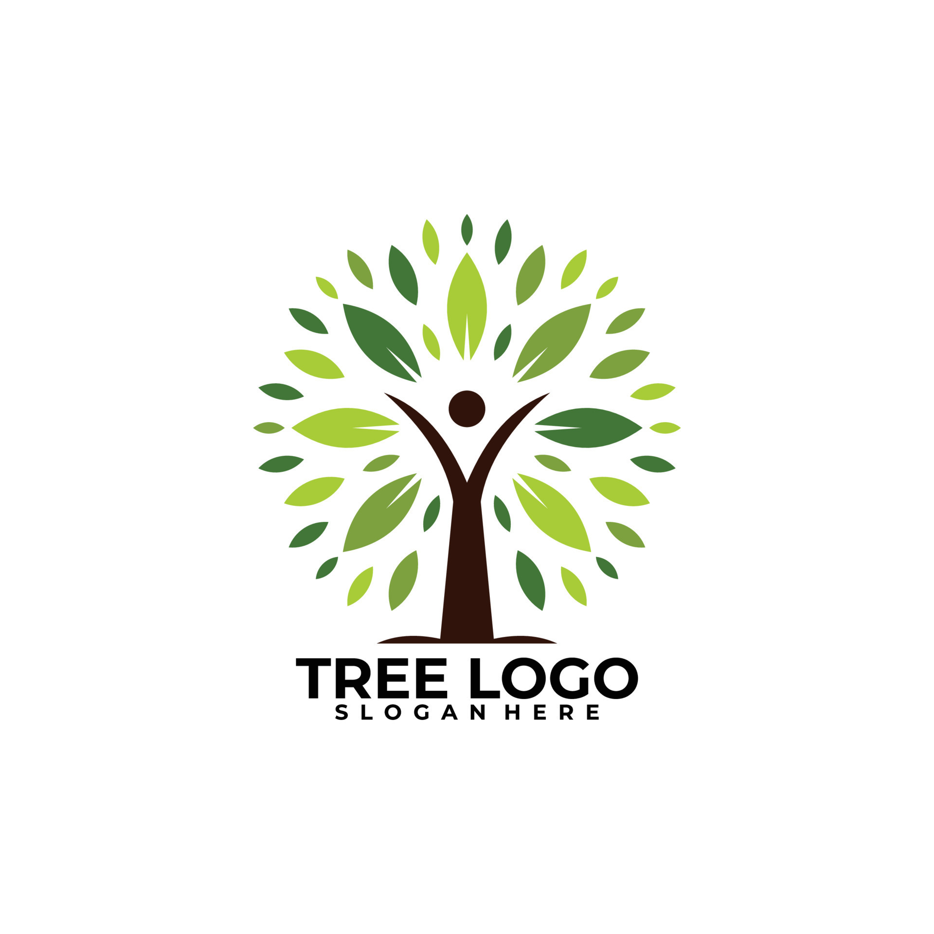 tree logo icon vector isolated 16473341 Vector Art at Vecteezy
