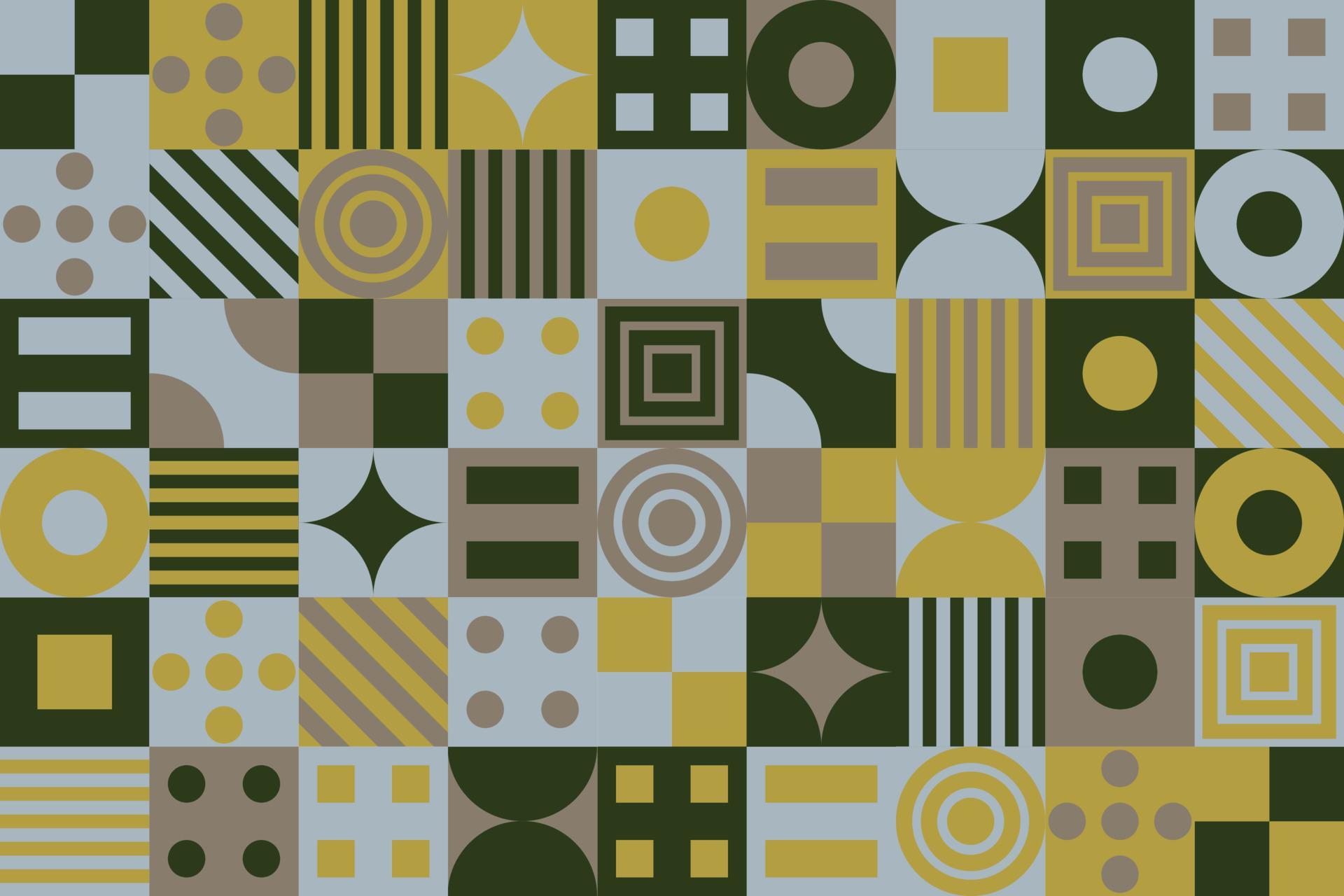 Colorful Geometric Shape Mosaic Pattern Background 16473820 Vector Art