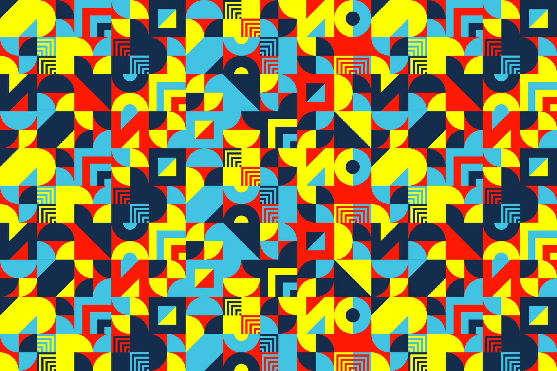 Colorful Geometric Shape Mosaic Pattern Background 16473844 Vector Art