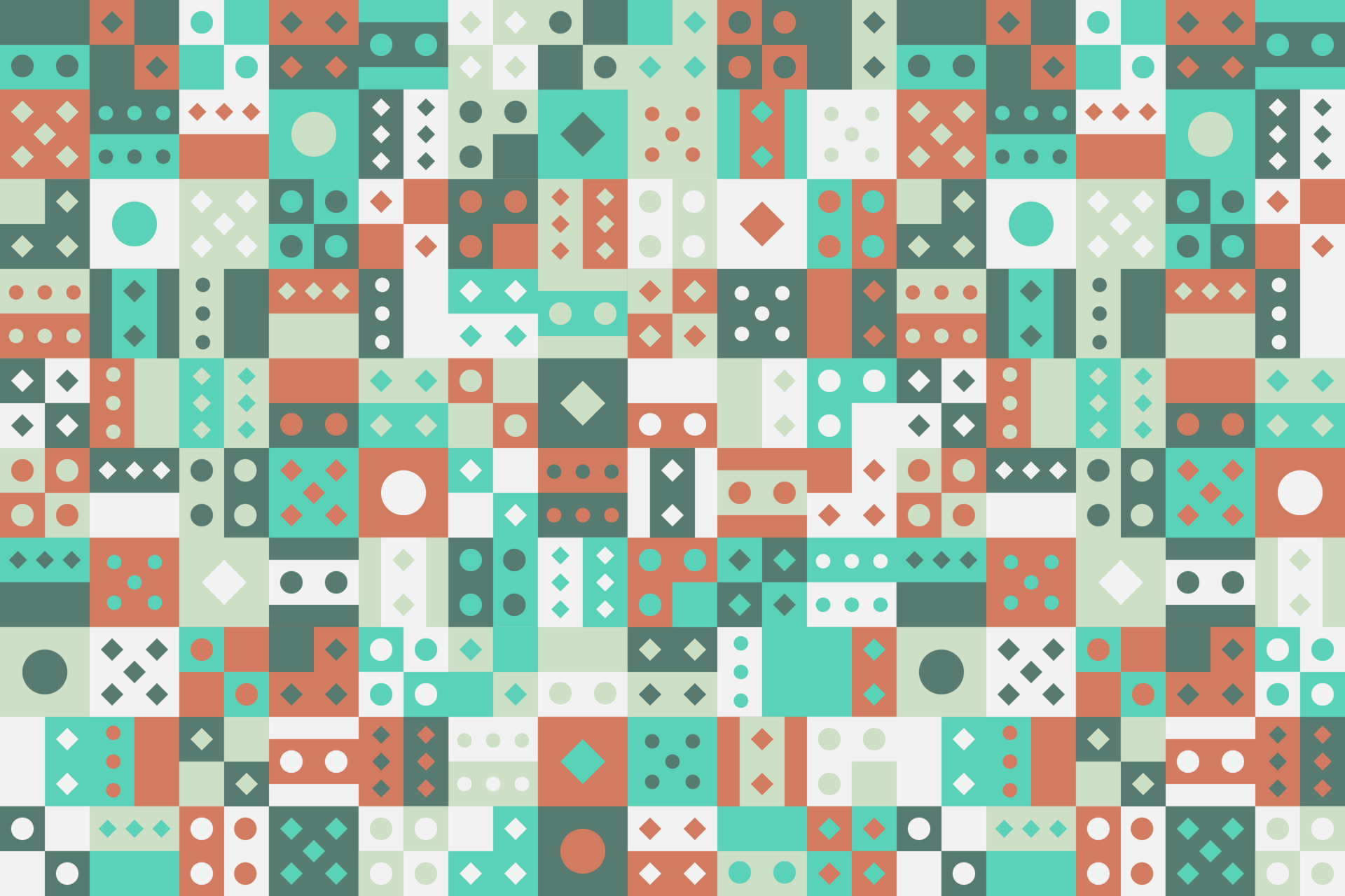 Colorful Geometric Shape Mosaic Pattern Background 16473845 Vector Art