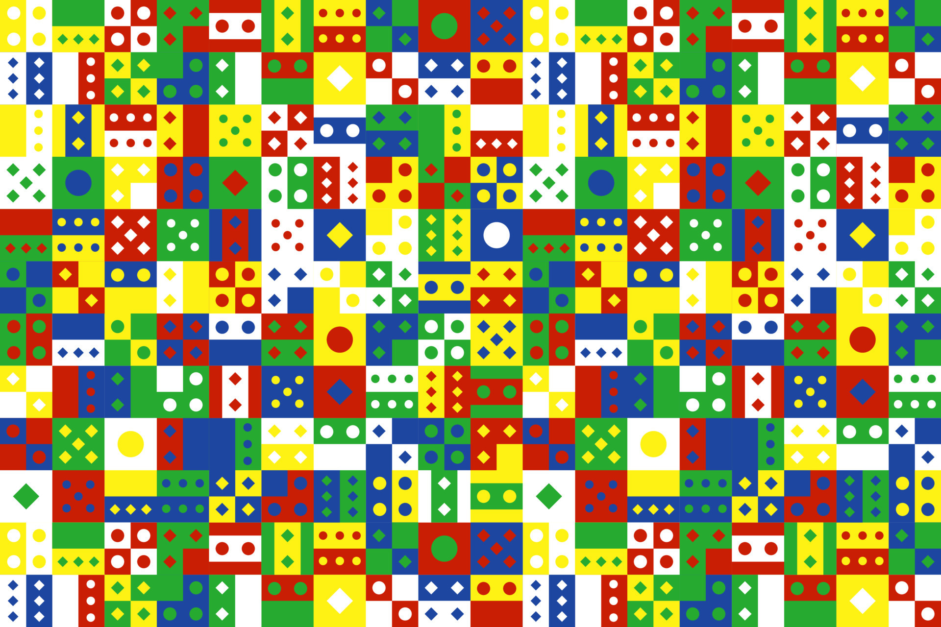 Colorful Geometric Shape Mosaic Pattern Background 16473846 Vector Art