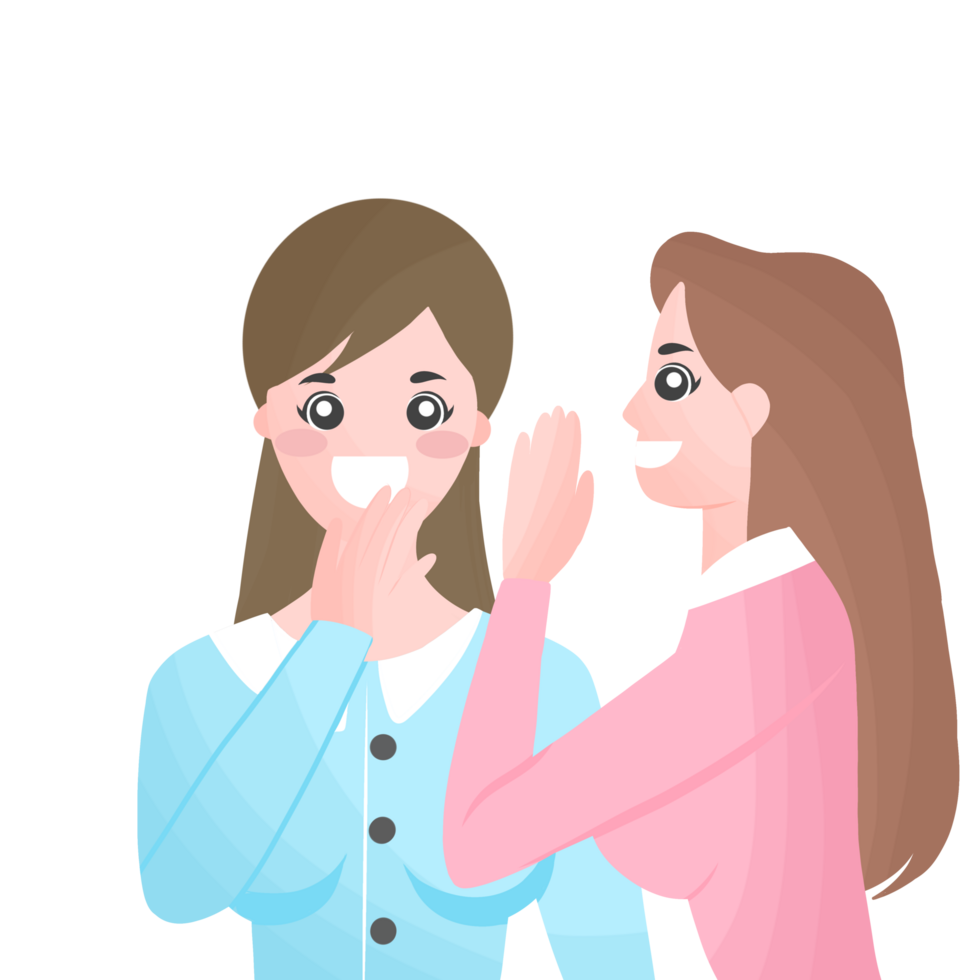 Whispering Clipart