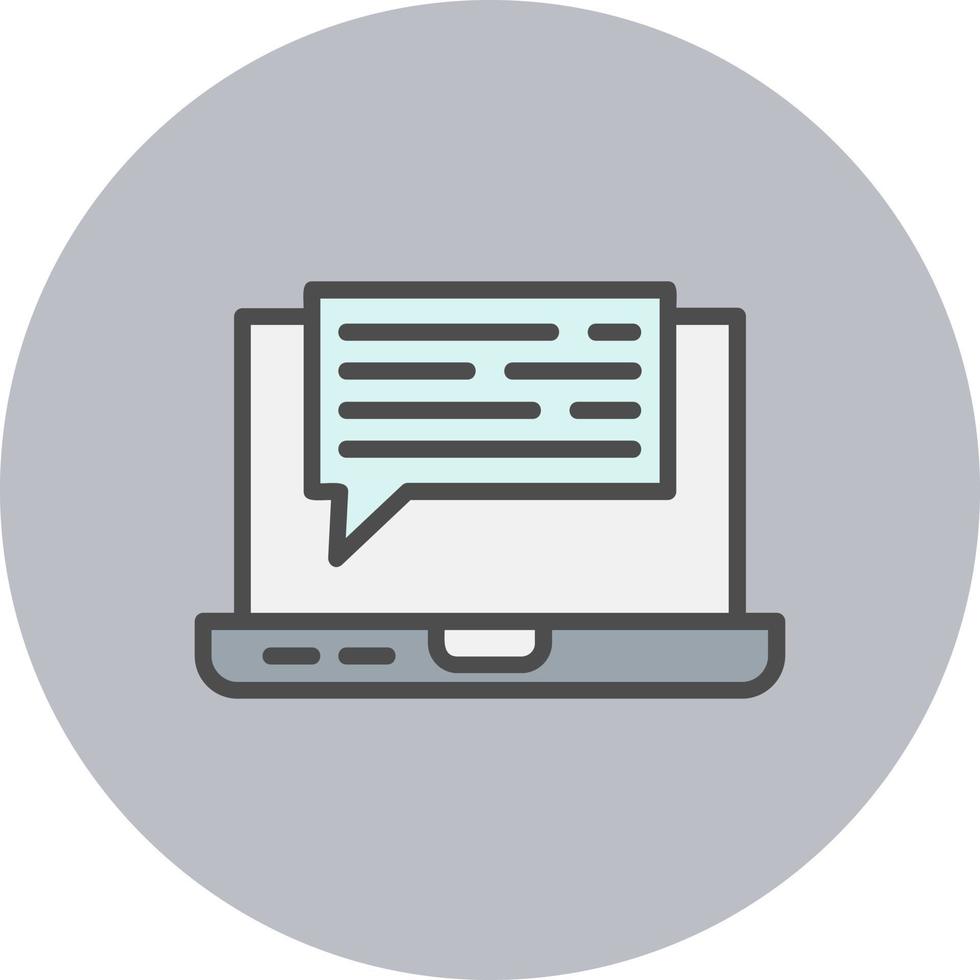 Message Vector Icon 16482985 Vector Art at Vecteezy