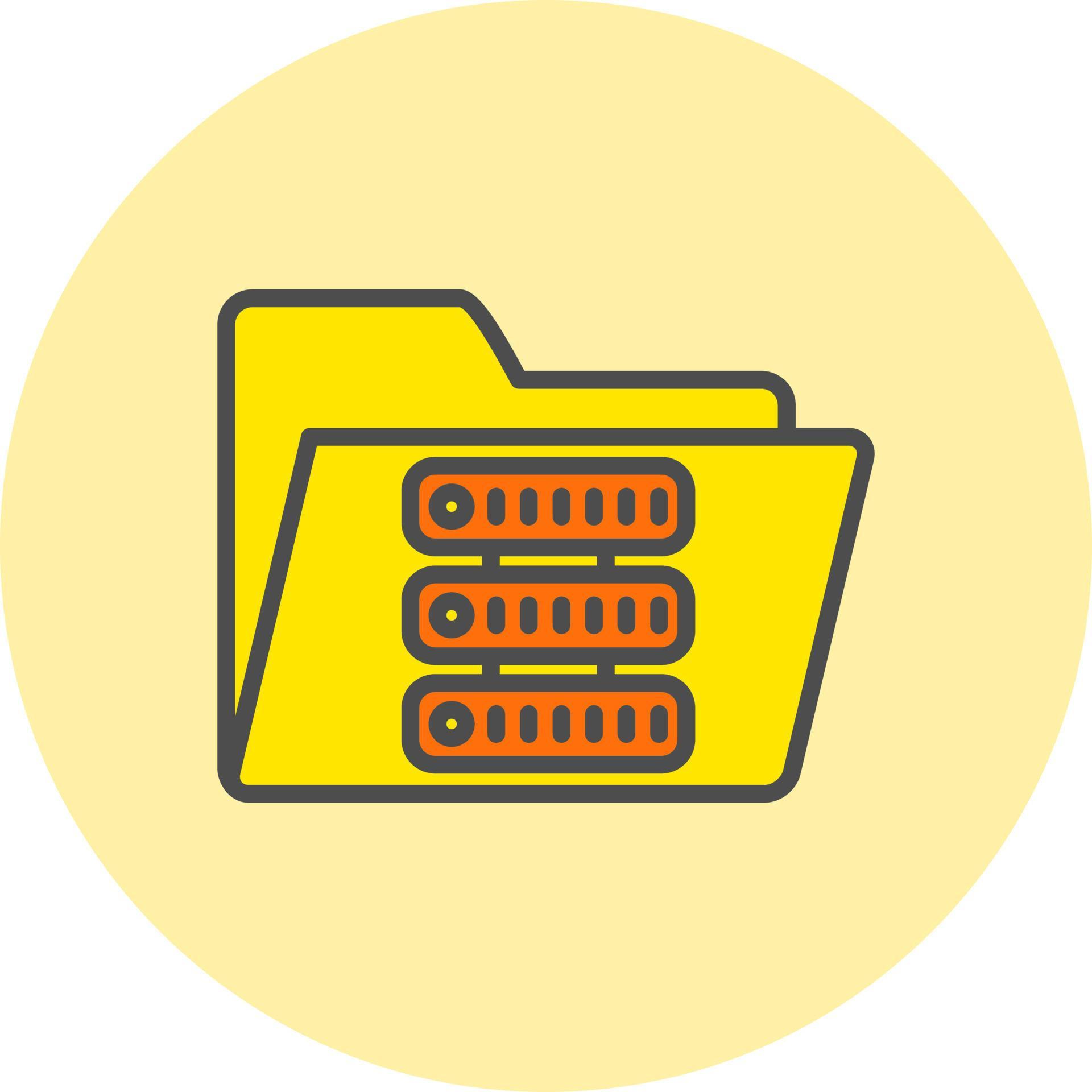 Data Server Vector Icon 16485008 Vector Art At Vecteezy
