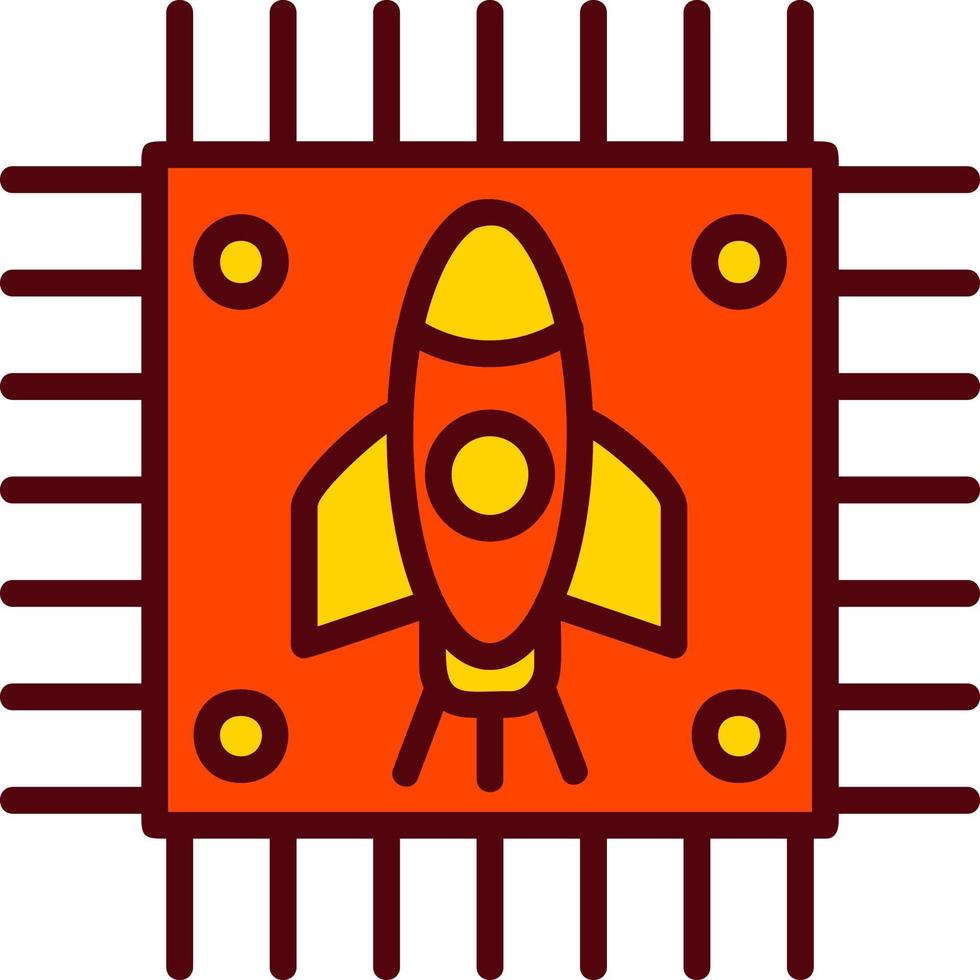 Rocket Chip Vector Icon 16486164 Vector Art at Vecteezy