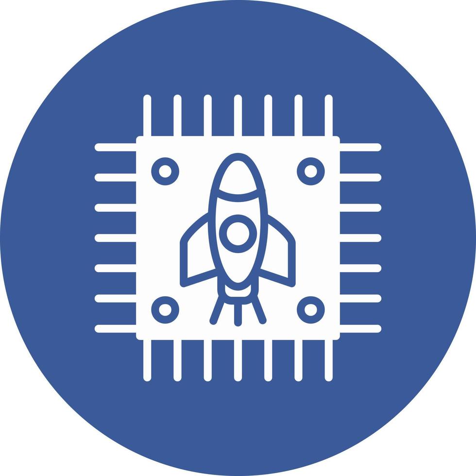 Rocket Chip Vector Icon 16489470 Vector Art at Vecteezy