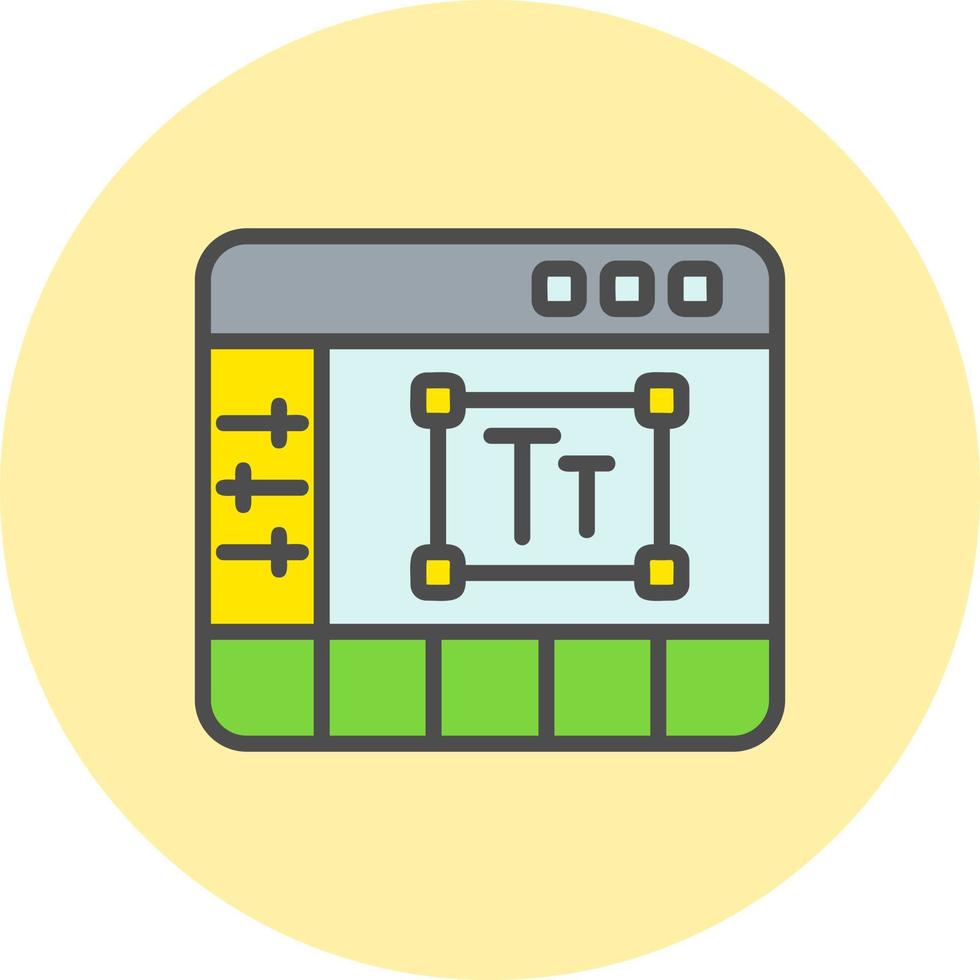 Text Editor Vector Icon 16489595 Vector Art at Vecteezy