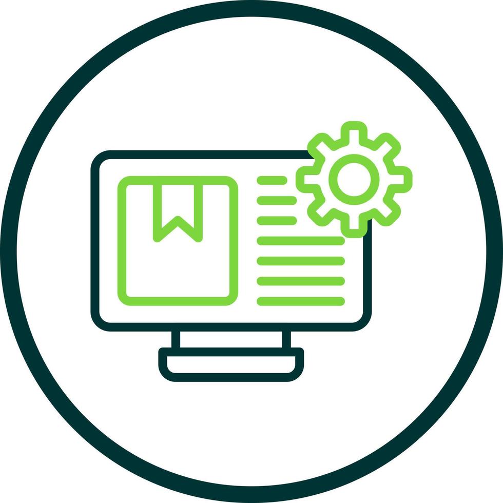 Content Management System Vector Icon Design 16489679 Vector Art at Vecteezy