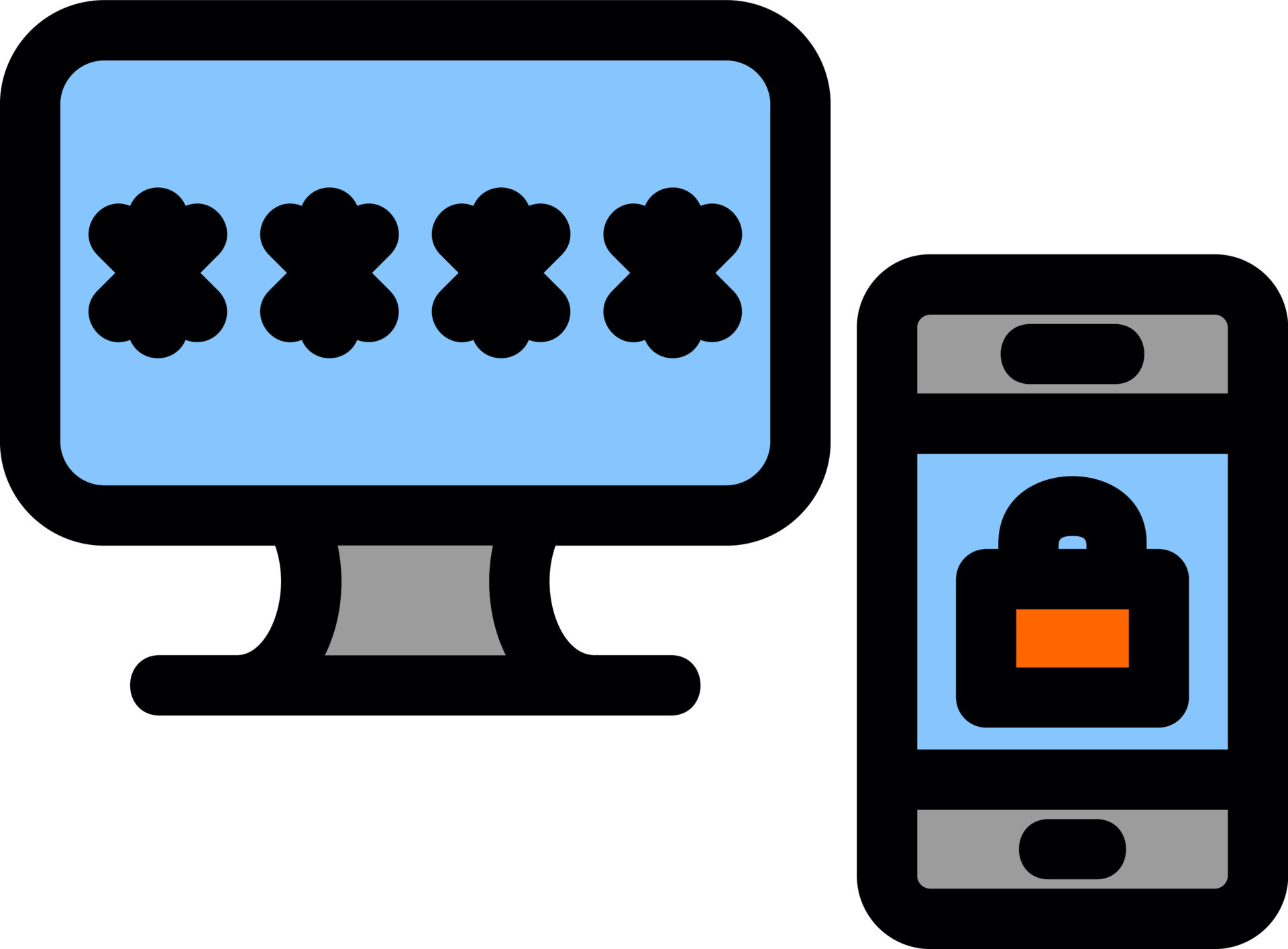 Two Step Verification Vector Icon Design 16492884 Vector Art At Vecteezy