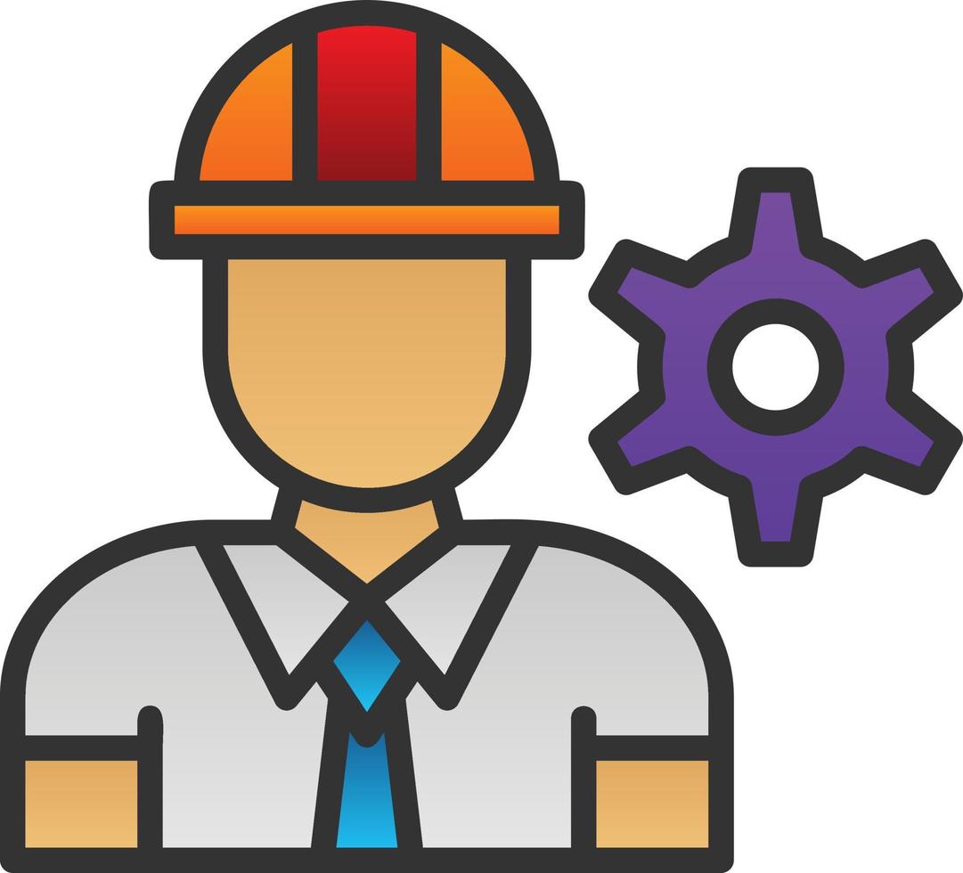Engineer Vector Icon Design 16498415 Vector Art at Vecteezy