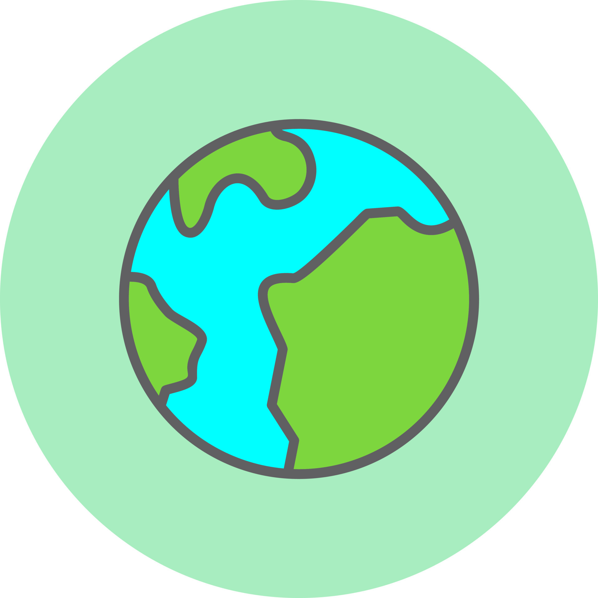 Earth Vector Icon 16500450 Vector Art at Vecteezy
