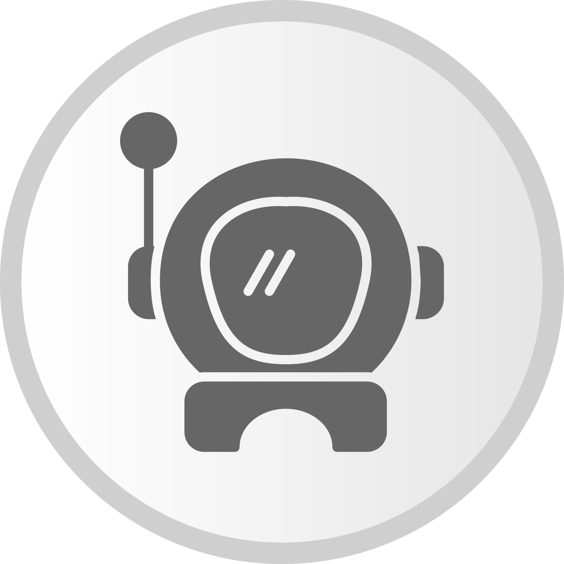 Astronaut Helmet Vector Icon 16502307 Vector Art at Vecteezy