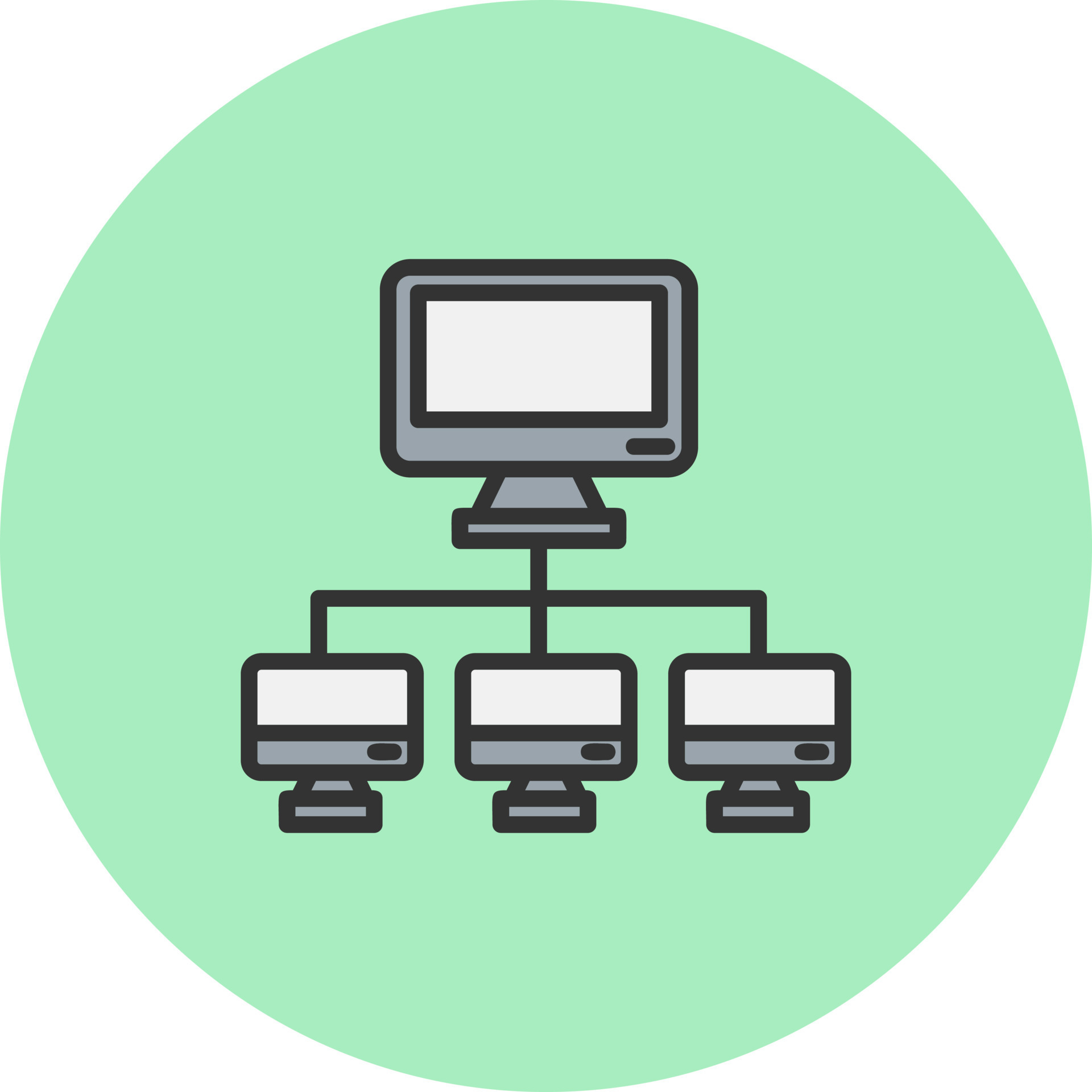 Computer Networking Vector Icon 16502396 Vector Art at Vecteezy