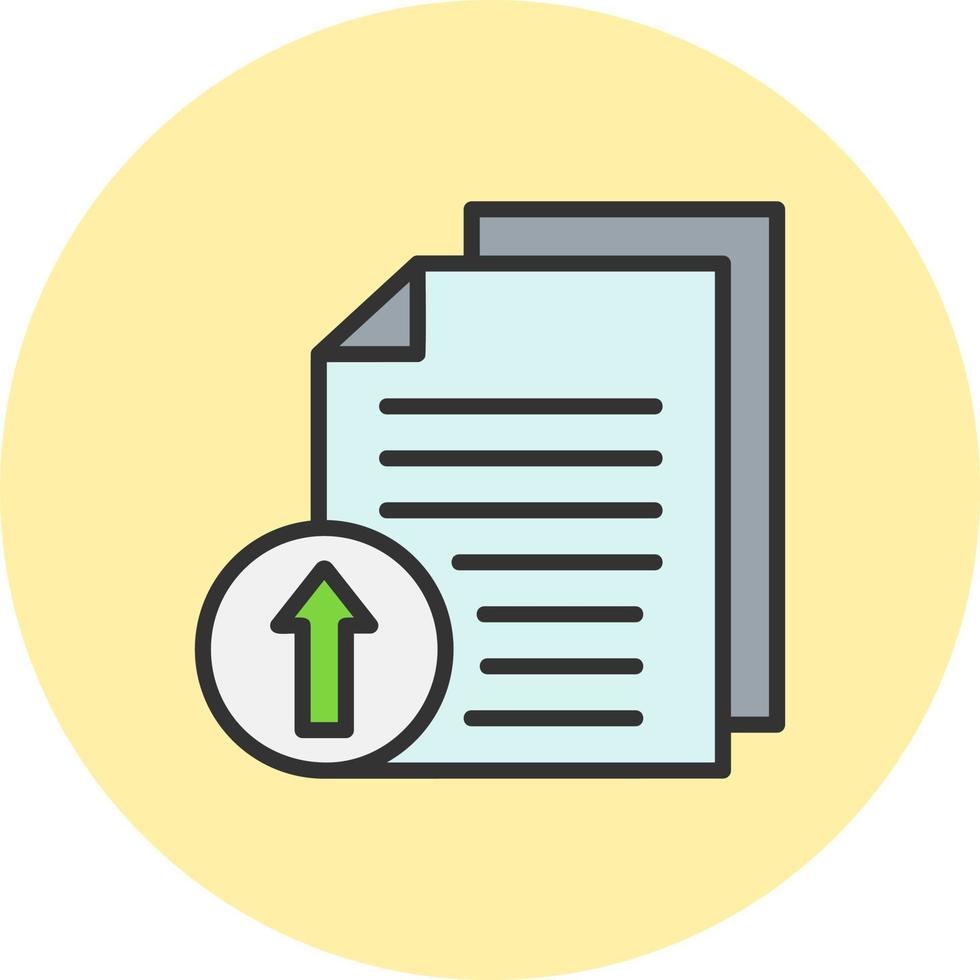 File Upload Vector Icon 16502579 Vector Art At Vecteezy