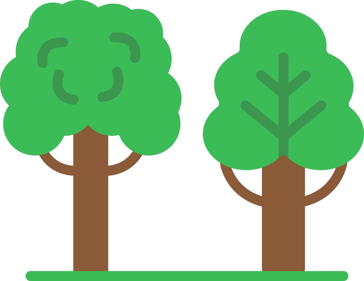 Trees Vector Icon Design 16510002 Vector Art at Vecteezy