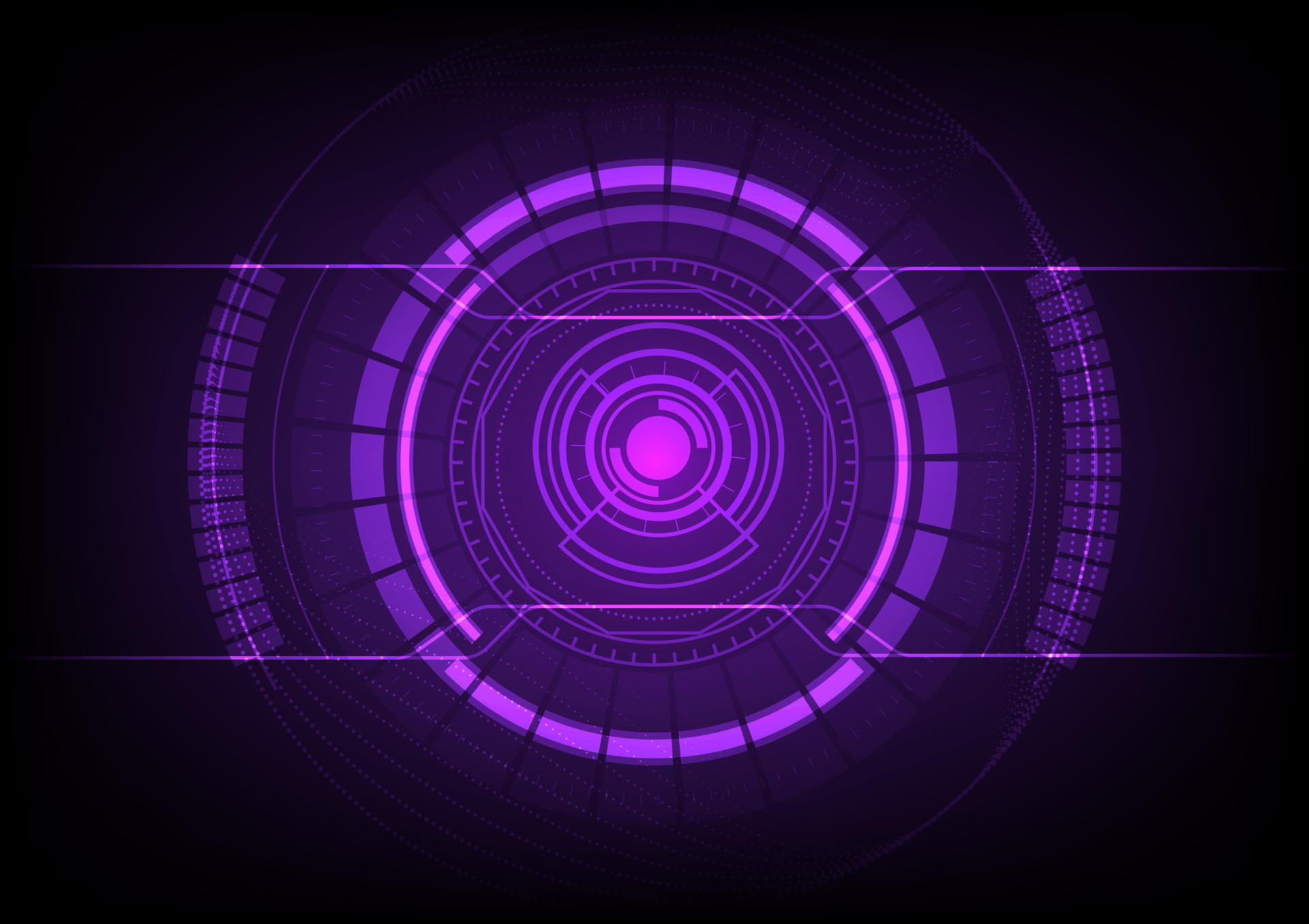 Abstract Technology Background With Violet Hi Tech Communication Concept 16516566 Vector Art At