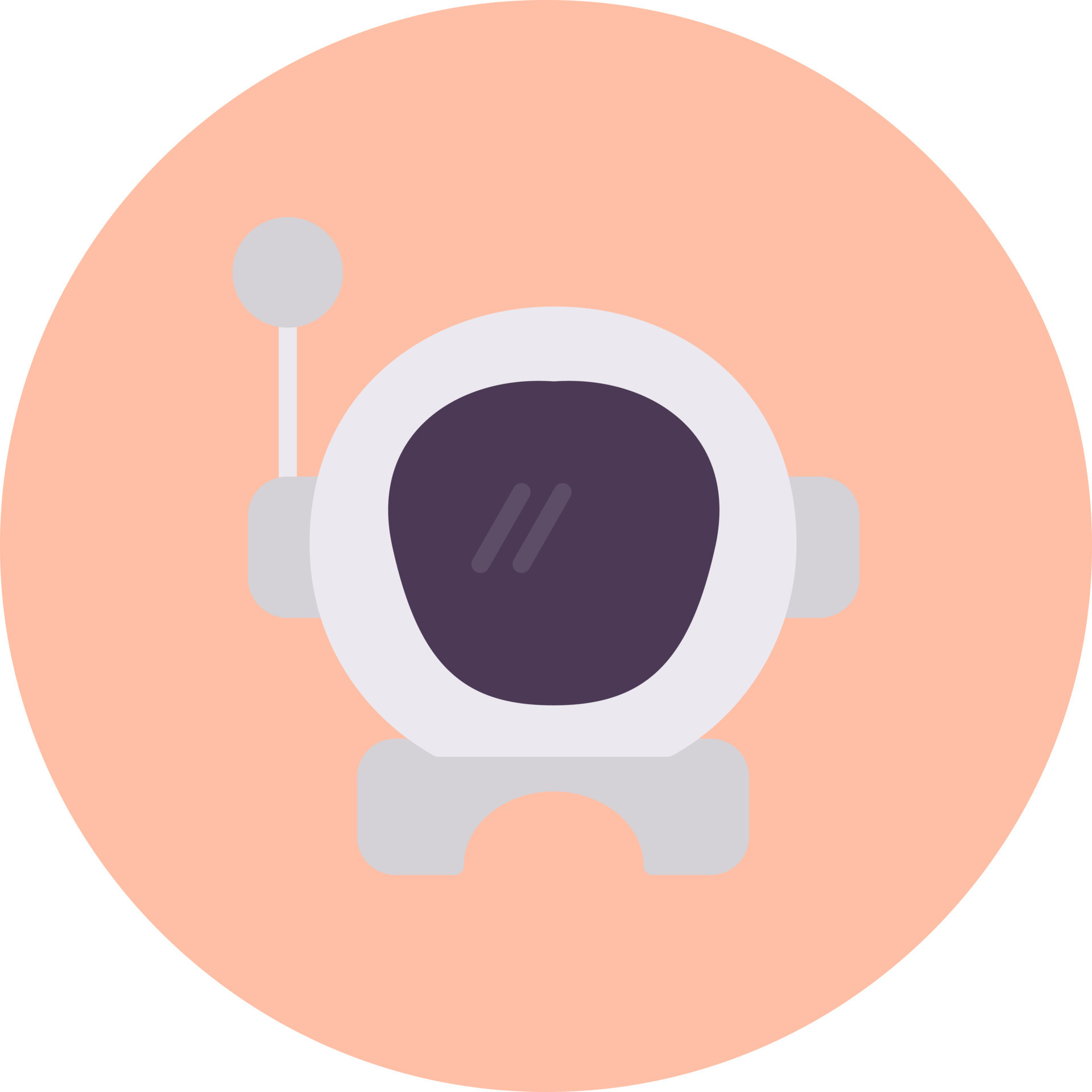 Astronaut Helmet Vector Icon 16519726 Vector Art at Vecteezy