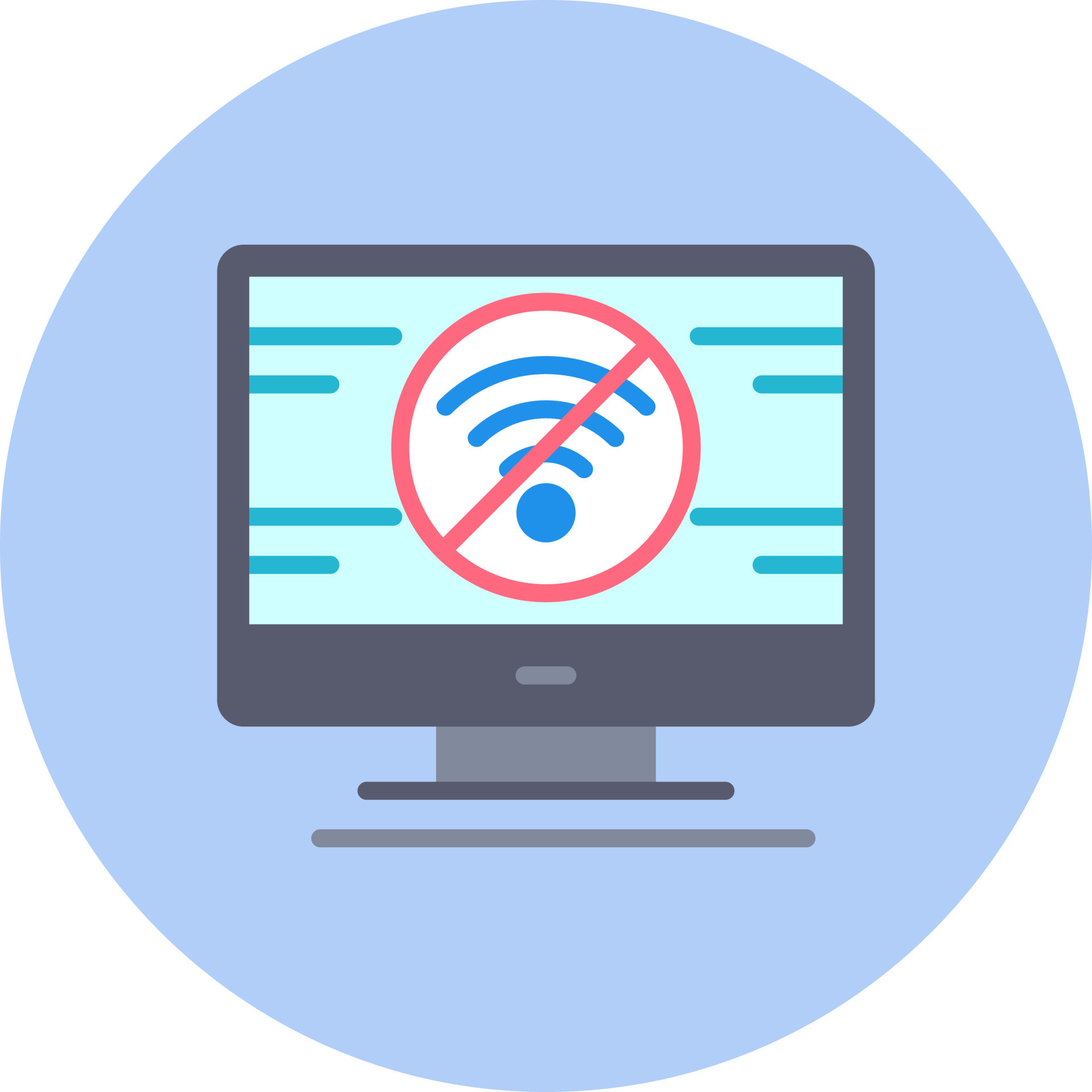 No Wifi Vector Icon 16524916 Vector Art at Vecteezy No Wifi Vector Icon 16524916 Vector Art at Vecteezy