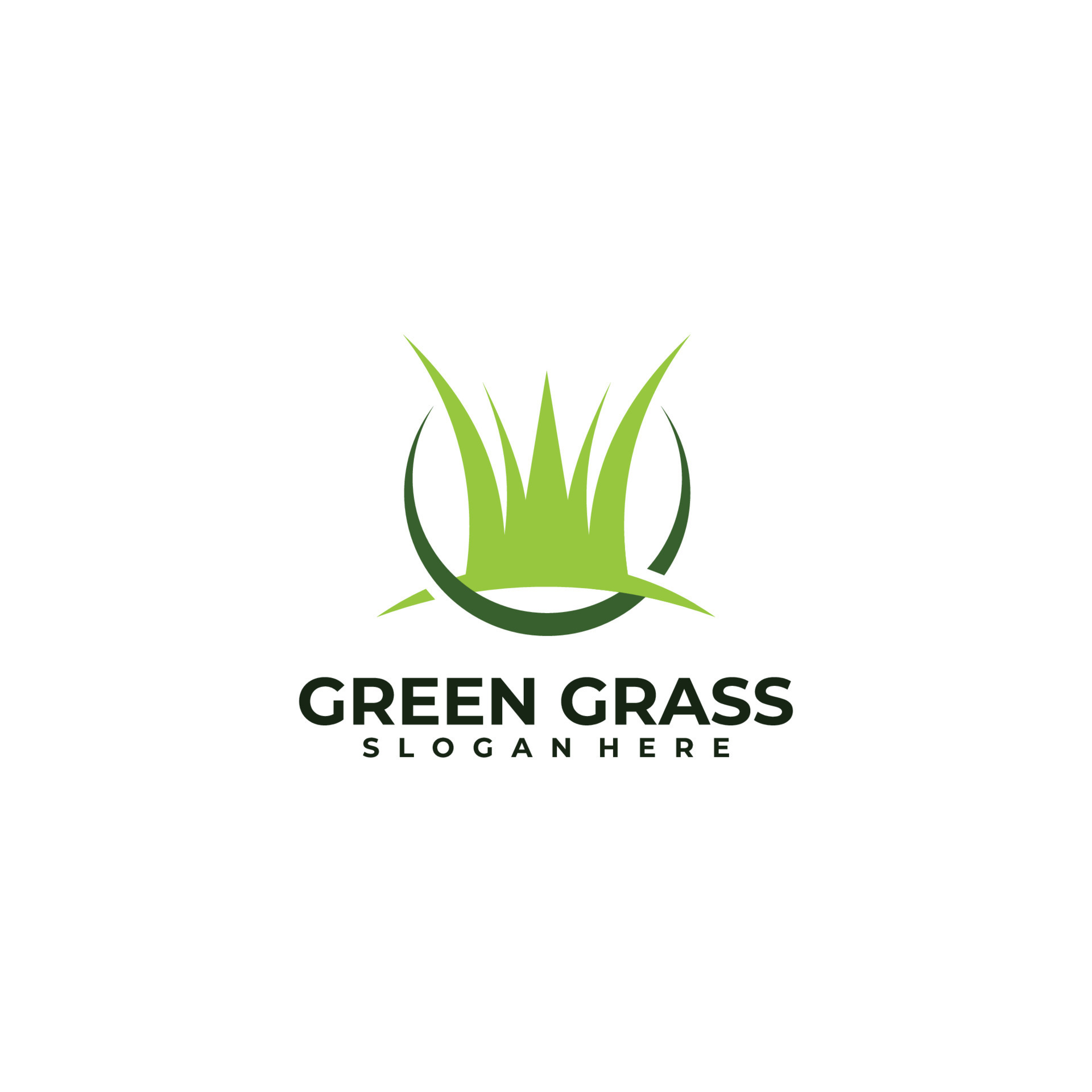 Grass Logo Icon Vector Design Template 16528645 Vector Art At Vecteezy
