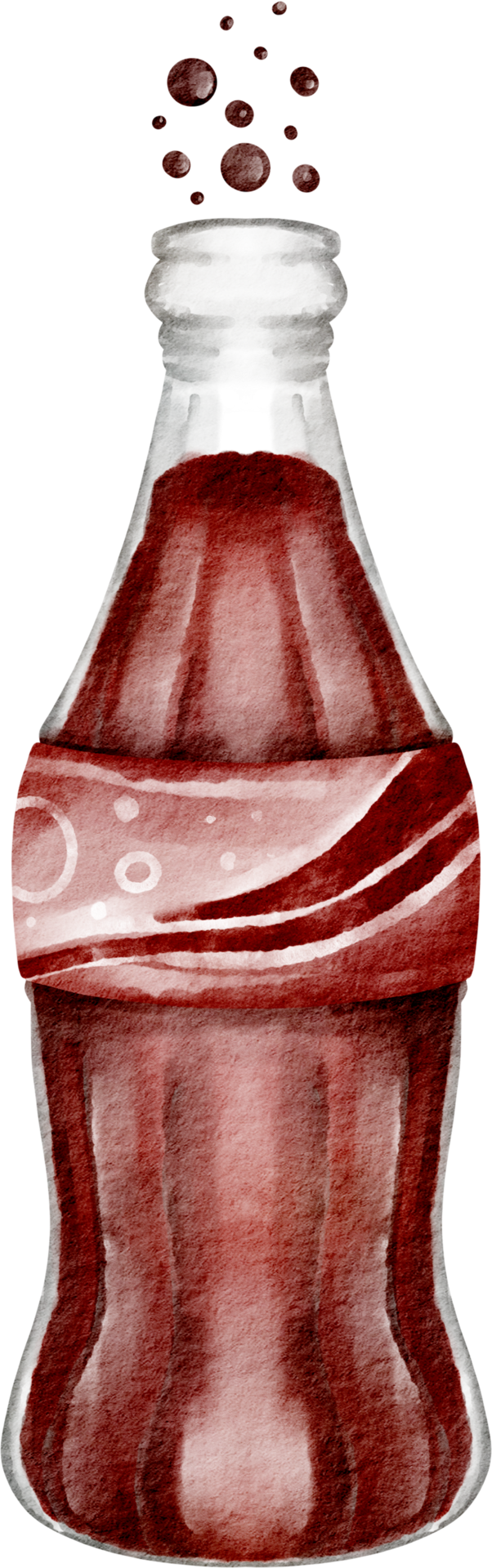 watercolor cola clip art 16529906 PNG