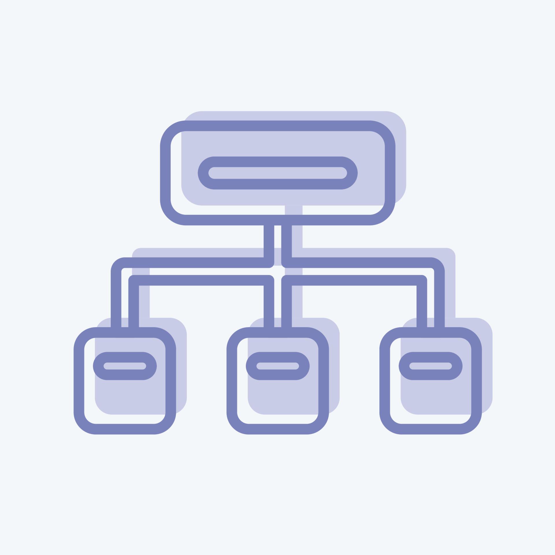 Icon Clustering. related to Machine Learning symbol. two tone style ...