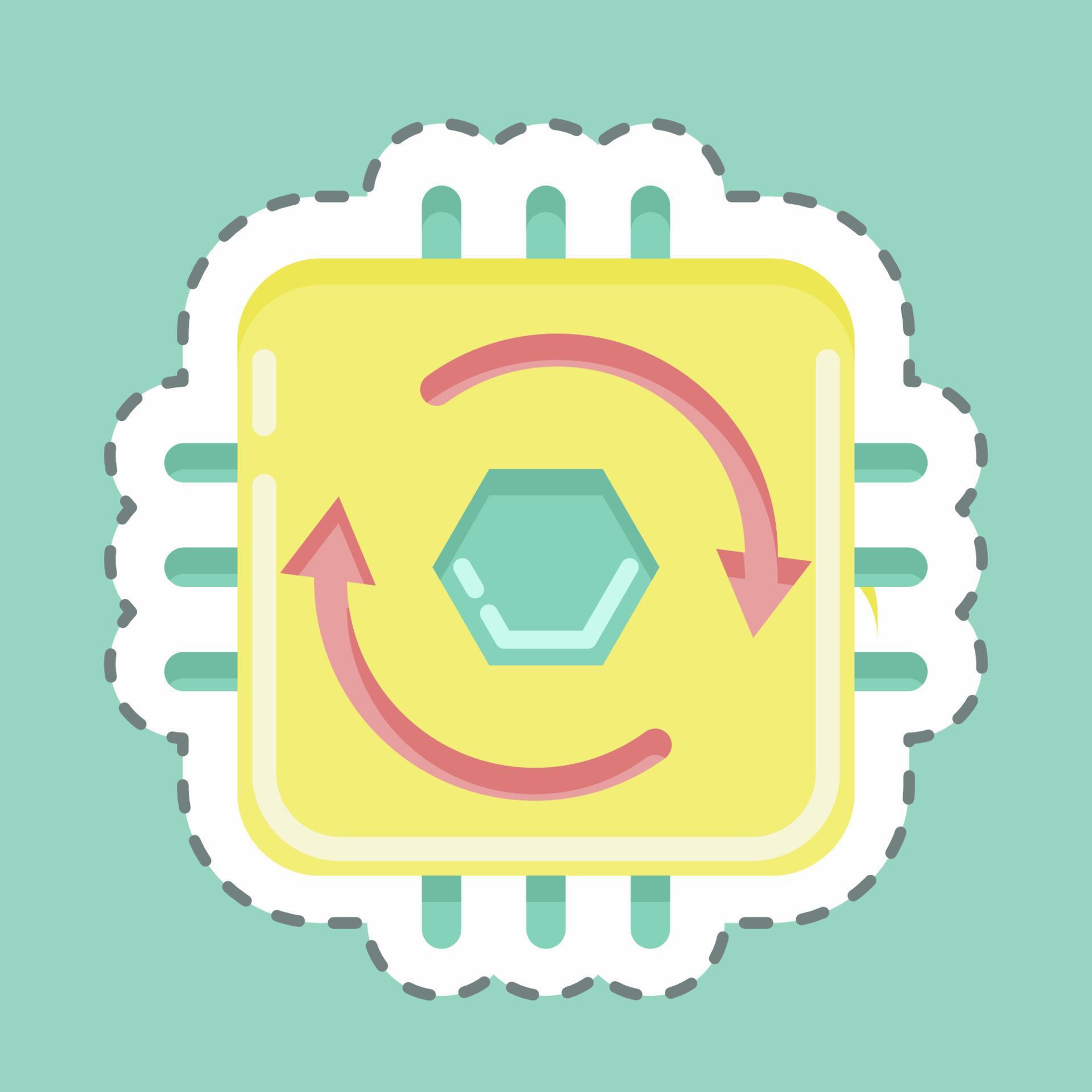 Sticker Line Cut Temporal Cycle Consistency Related To Machine
